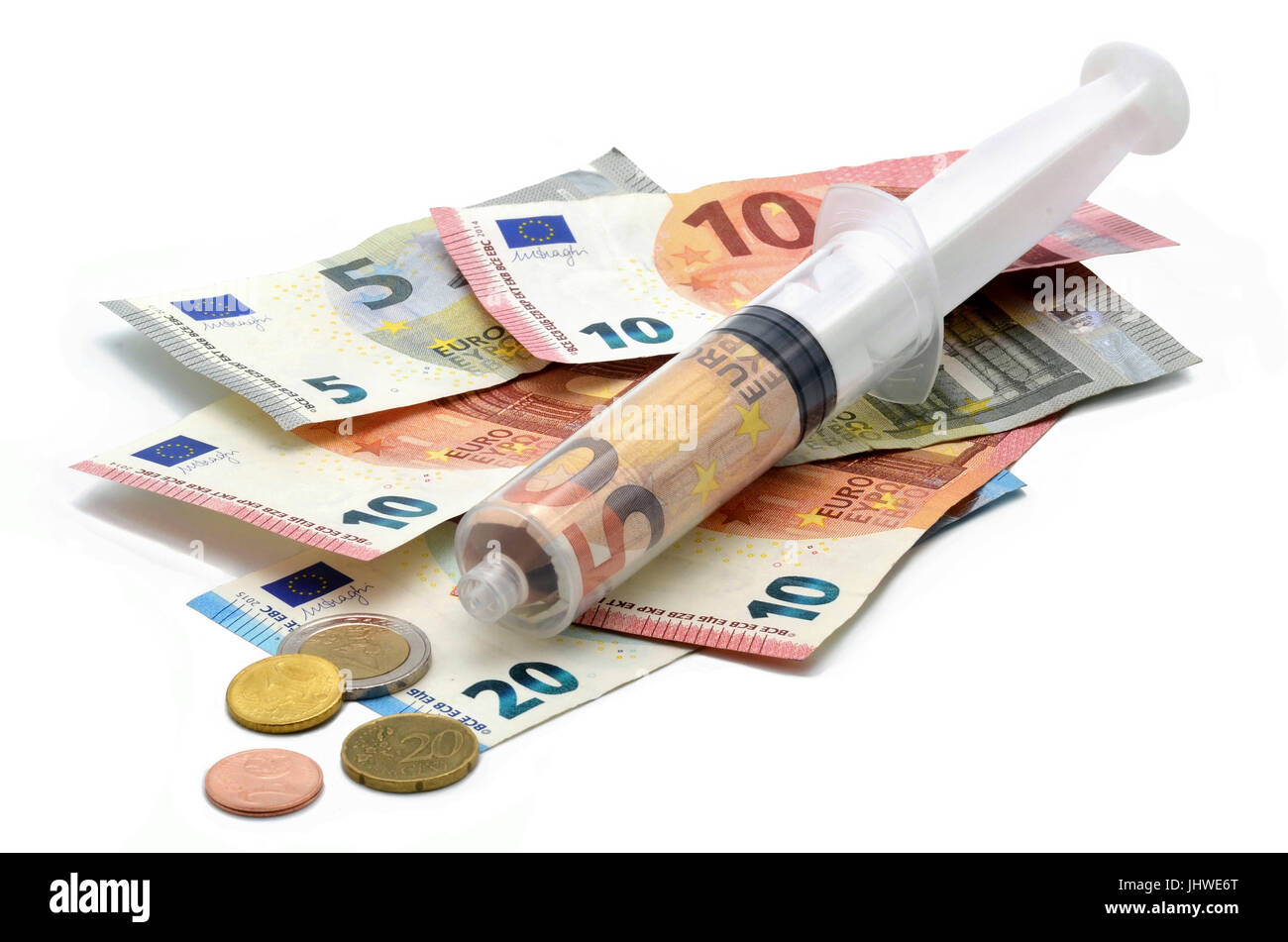 Syringe currency hi-res stock photography and images - Alamy