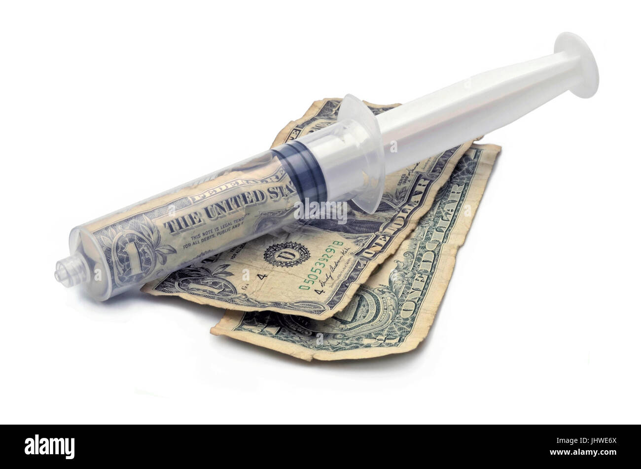 Syringe currency hi-res stock photography and images - Alamy