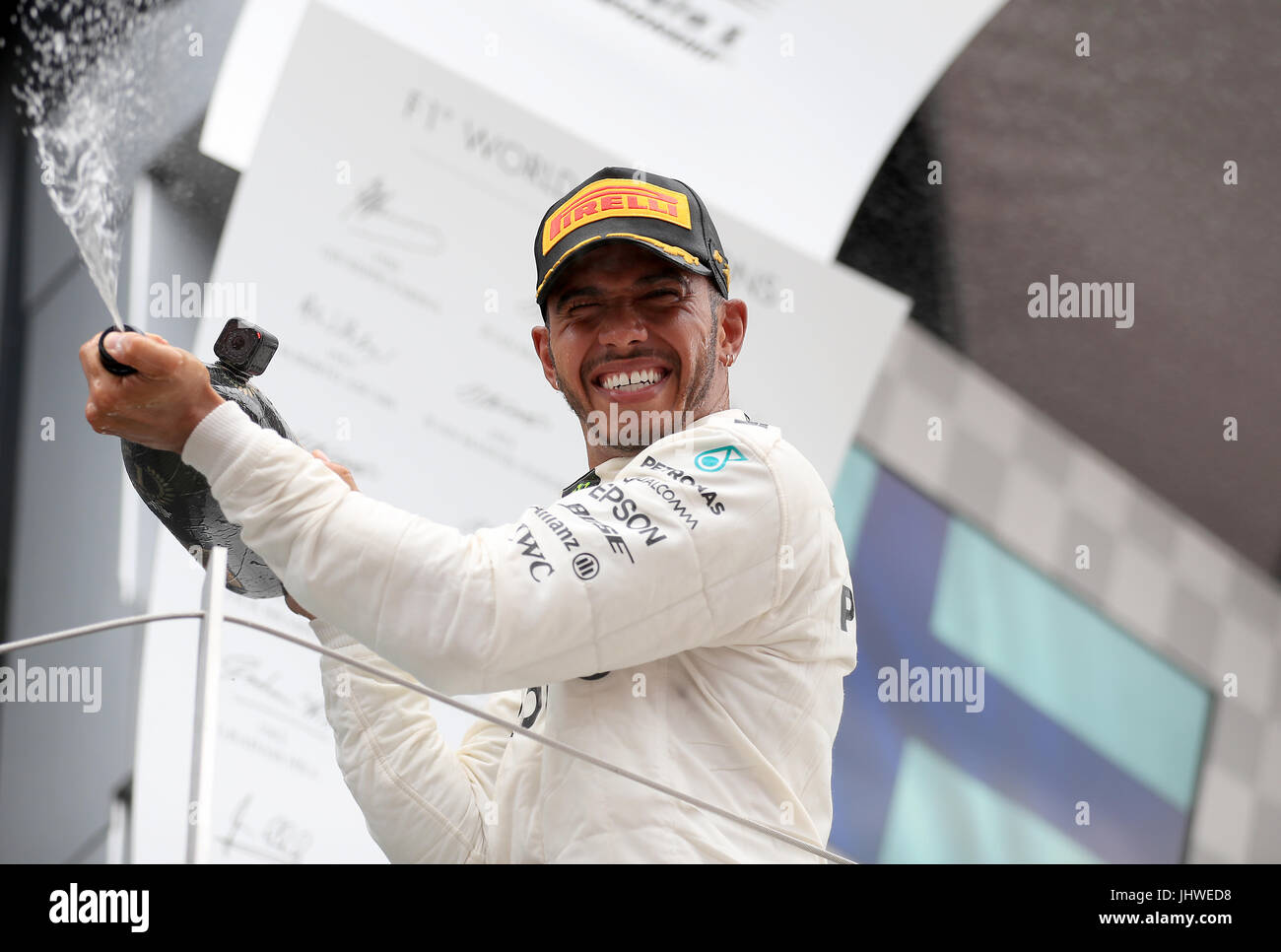 2017 silverstone lewis hamilton hi-res stock photography and images - Alamy