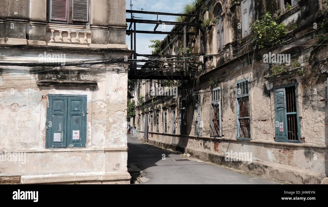 Abandoned Colonial Style Historical Old Customs House / Bang Rak Old ...