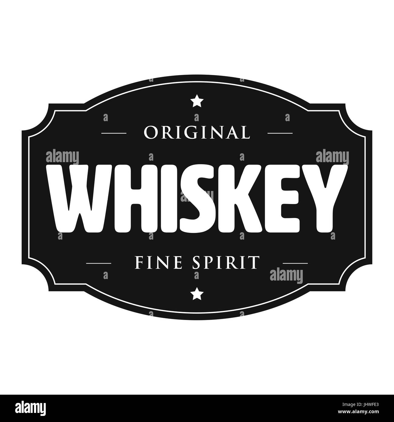 Whiskey vintage stamp sign vector Stock Vector Image & Art - Alamy