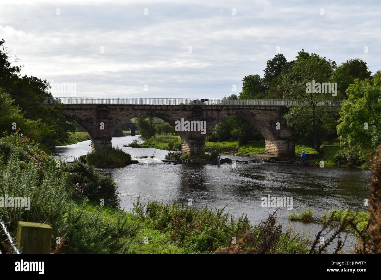 Arches of the Laigh Milton viaduct Stock Photo - Alamy