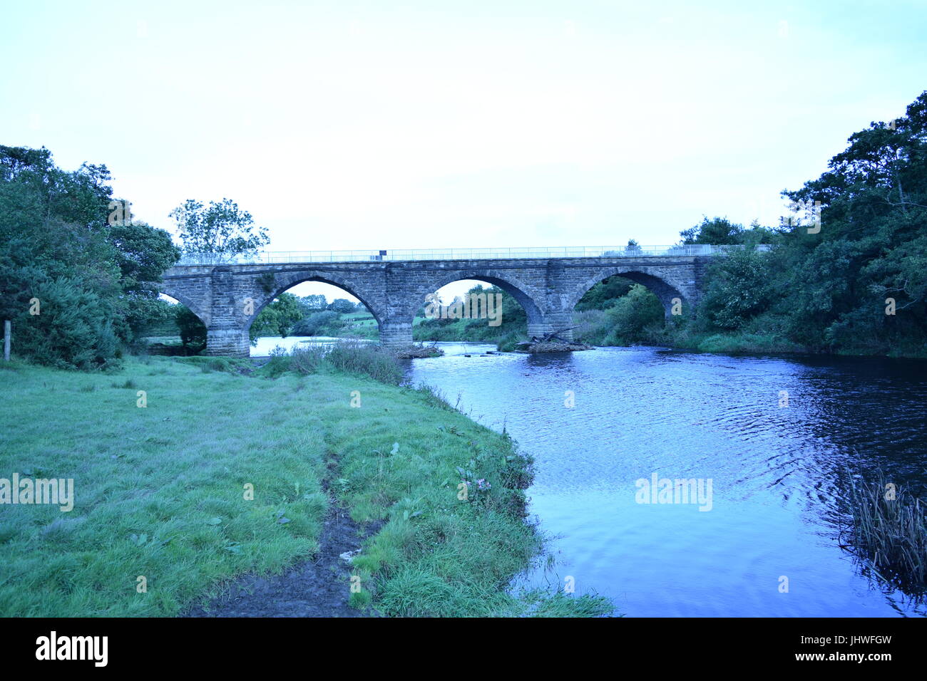 View of Laigh Milton Viaduct Stock Photo - Alamy