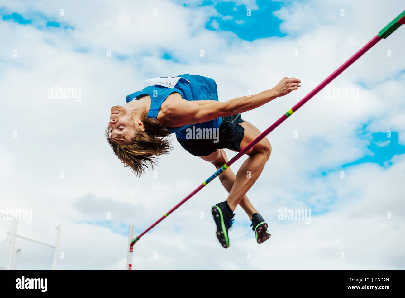 High Jump Bar Stock Photos & High Jump Bar Stock Images - Alamy
