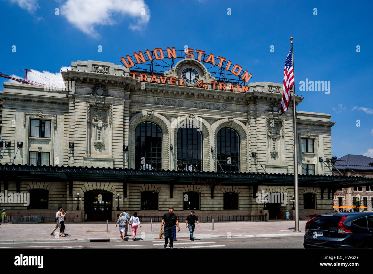 Denver Colorado Union Railroad Station Stock Photo - Alamy