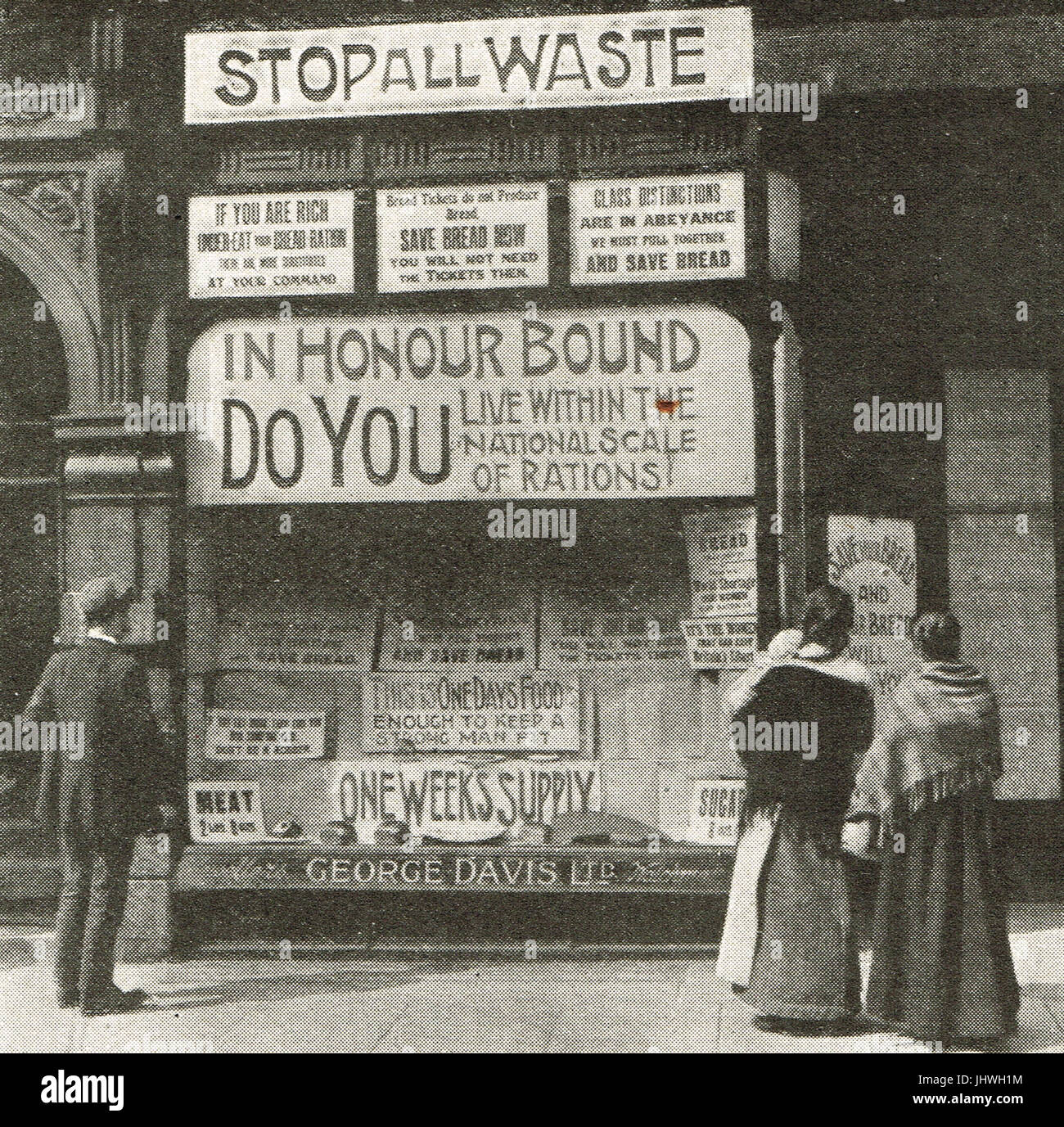 World war 1 rationing hi-res stock photography and images - Alamy