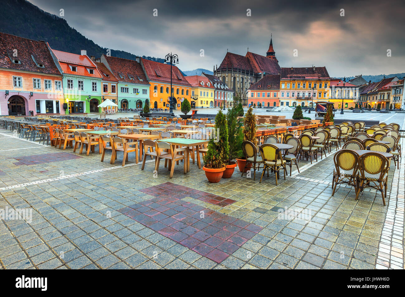 The best Transylvanian touristic town. Beautiful paved city center with ...