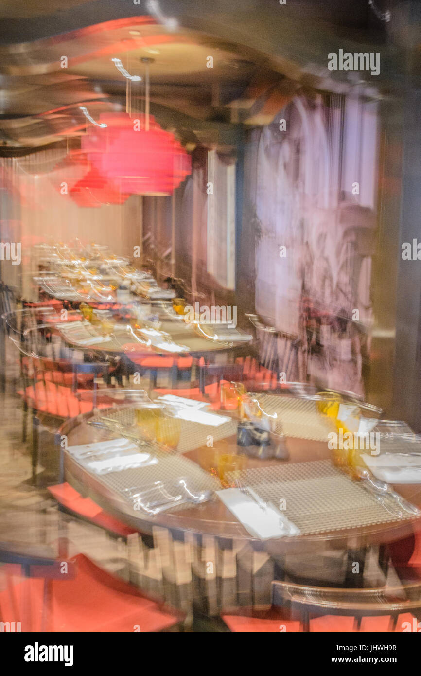 beautiful asian themed restaurant Stock Photo - Alamy