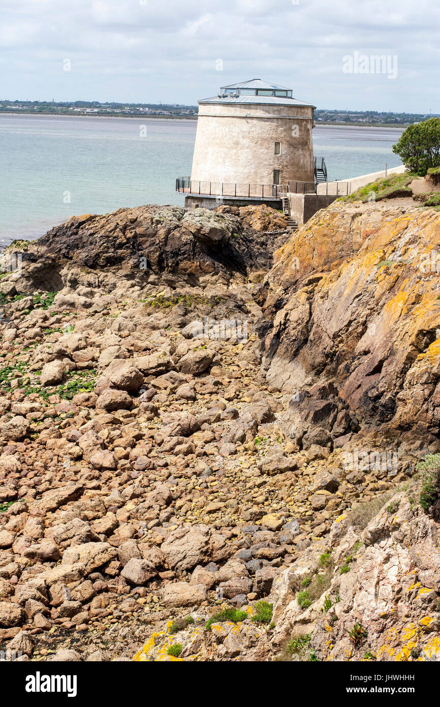 Cliff Walking, Sutton, Dublin, Ireland, dublin bay, martello tower ...