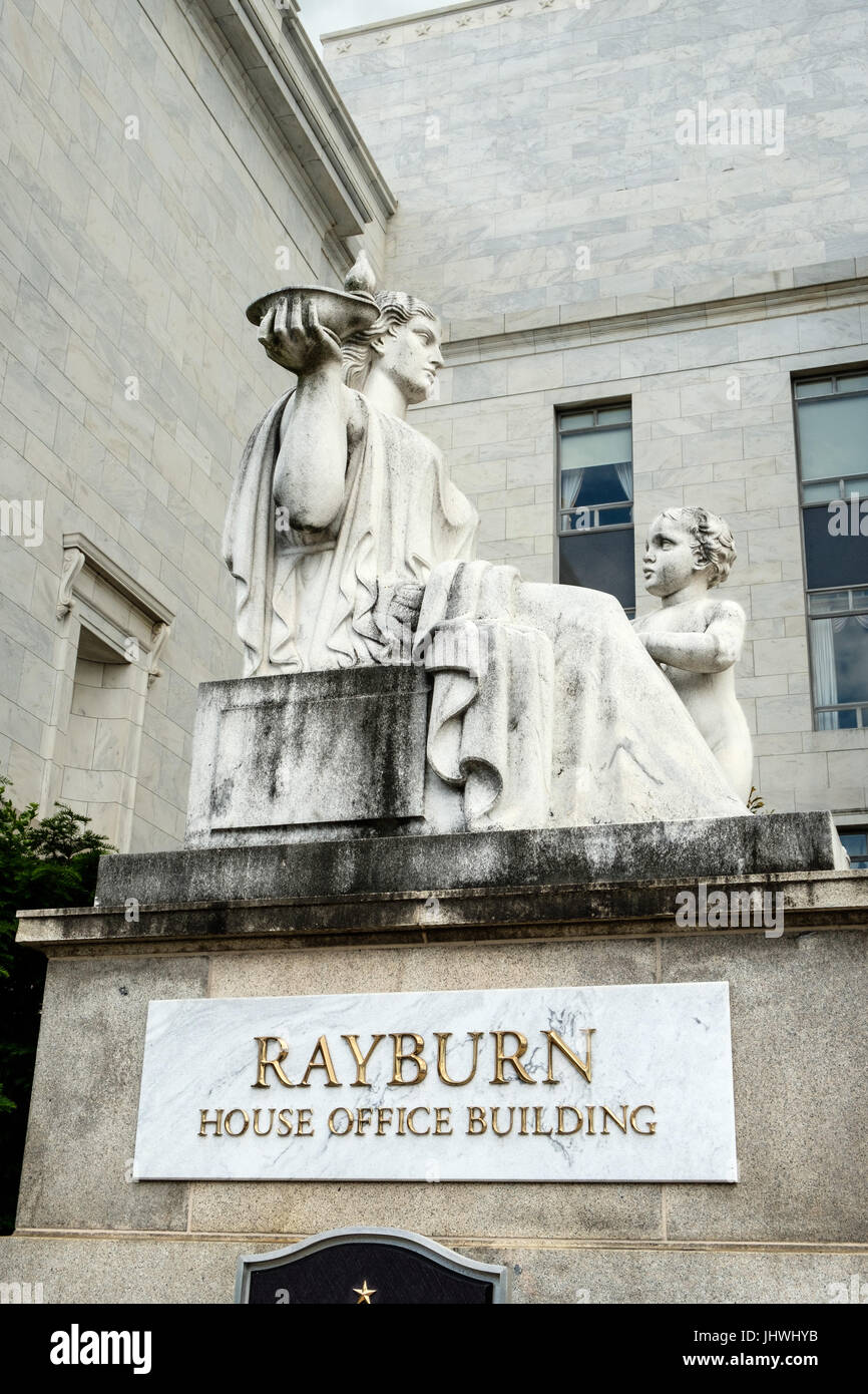 The Spirit of Justice sculpture, Rayburn House Office Building ...