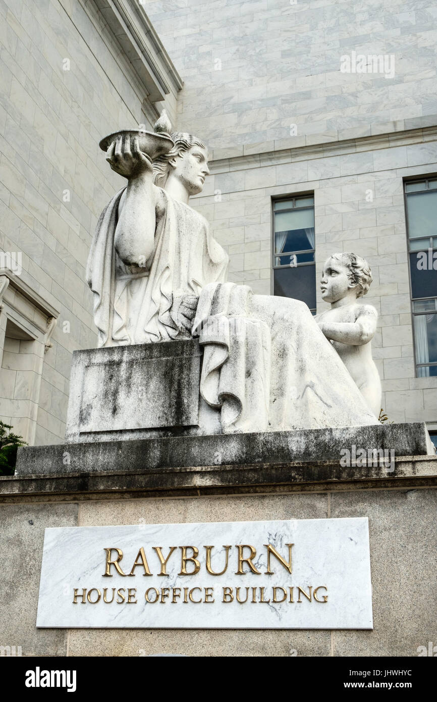 The Spirit of Justice sculpture, Rayburn House Office Building ...