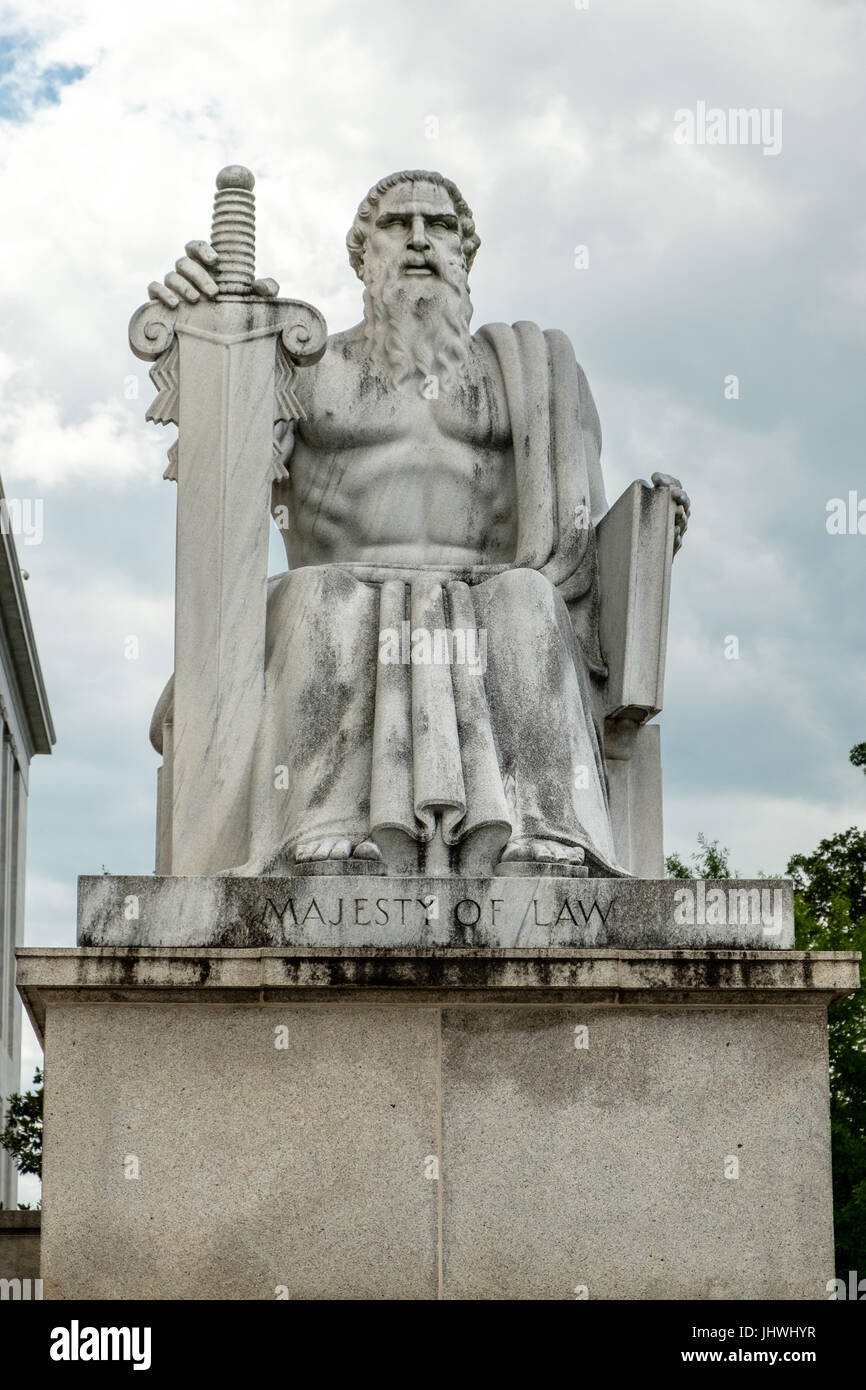 The Majesty of Law sculpture, Rayburn House Office Building ...