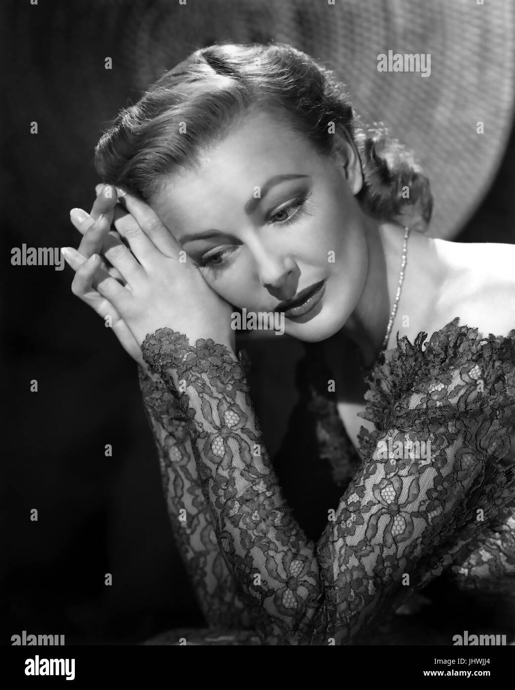 VIRGINIA GREY (1917-2004) US film actress about 1950 Stock Photo - Alamy
