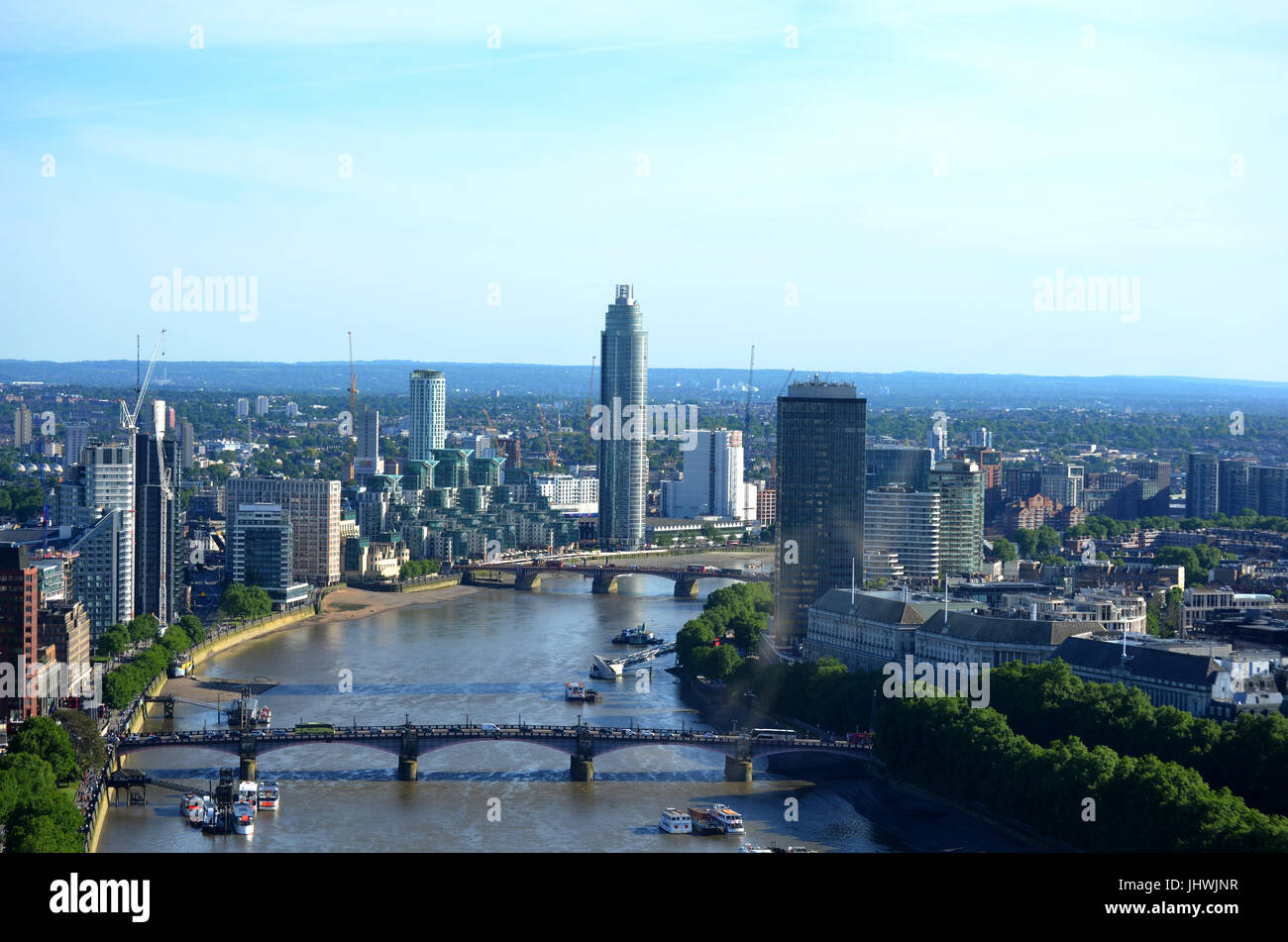 St George Wharf Tower, Vauxhall Tower Stock Photo - Alamy