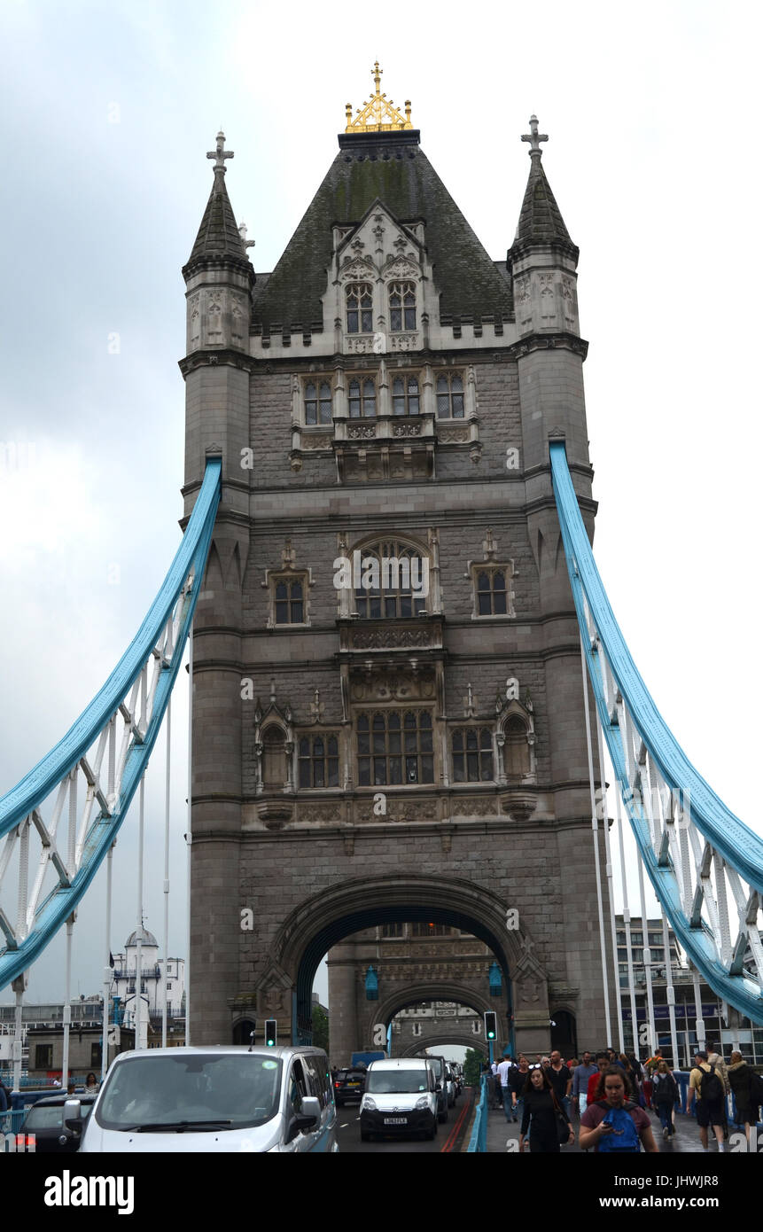 London Bridge on the River Thames Stock Photo - Alamy