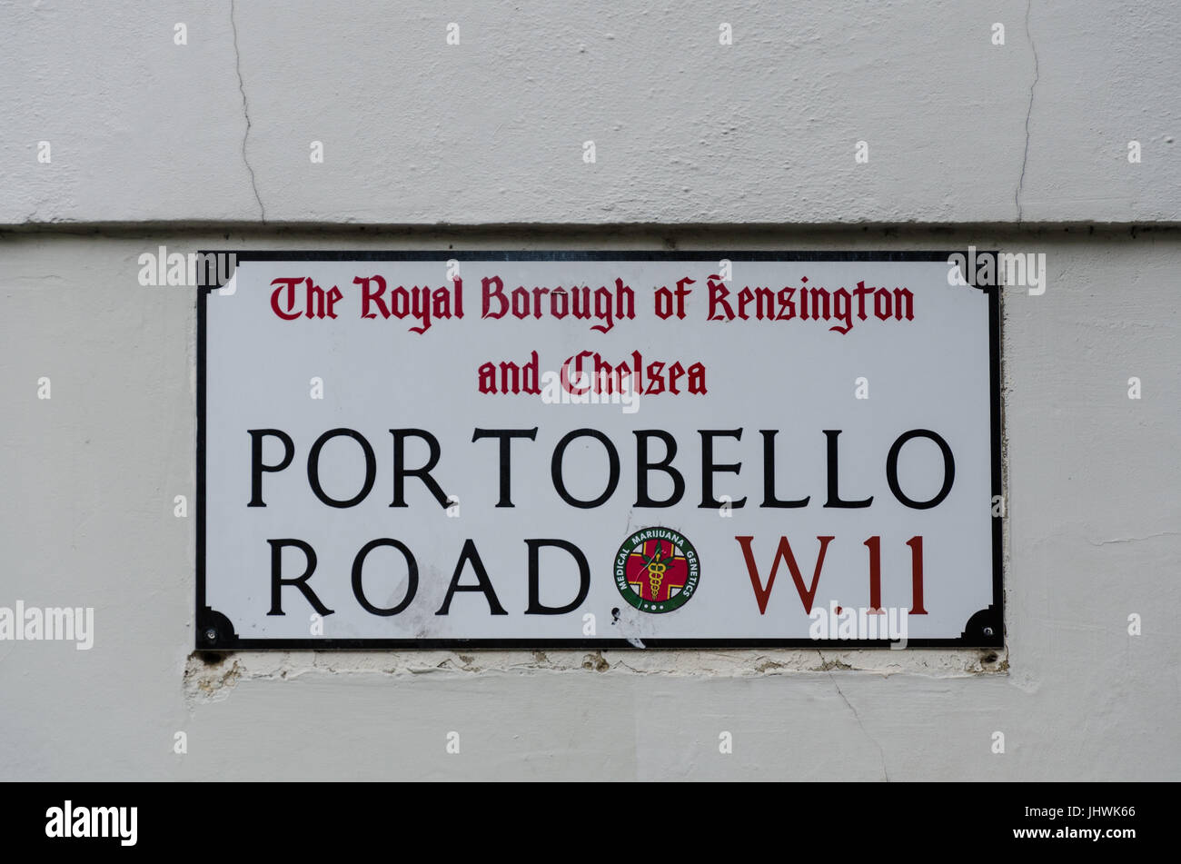 A street sign for Portobello Road in London, UK Stock Photo - Alamy