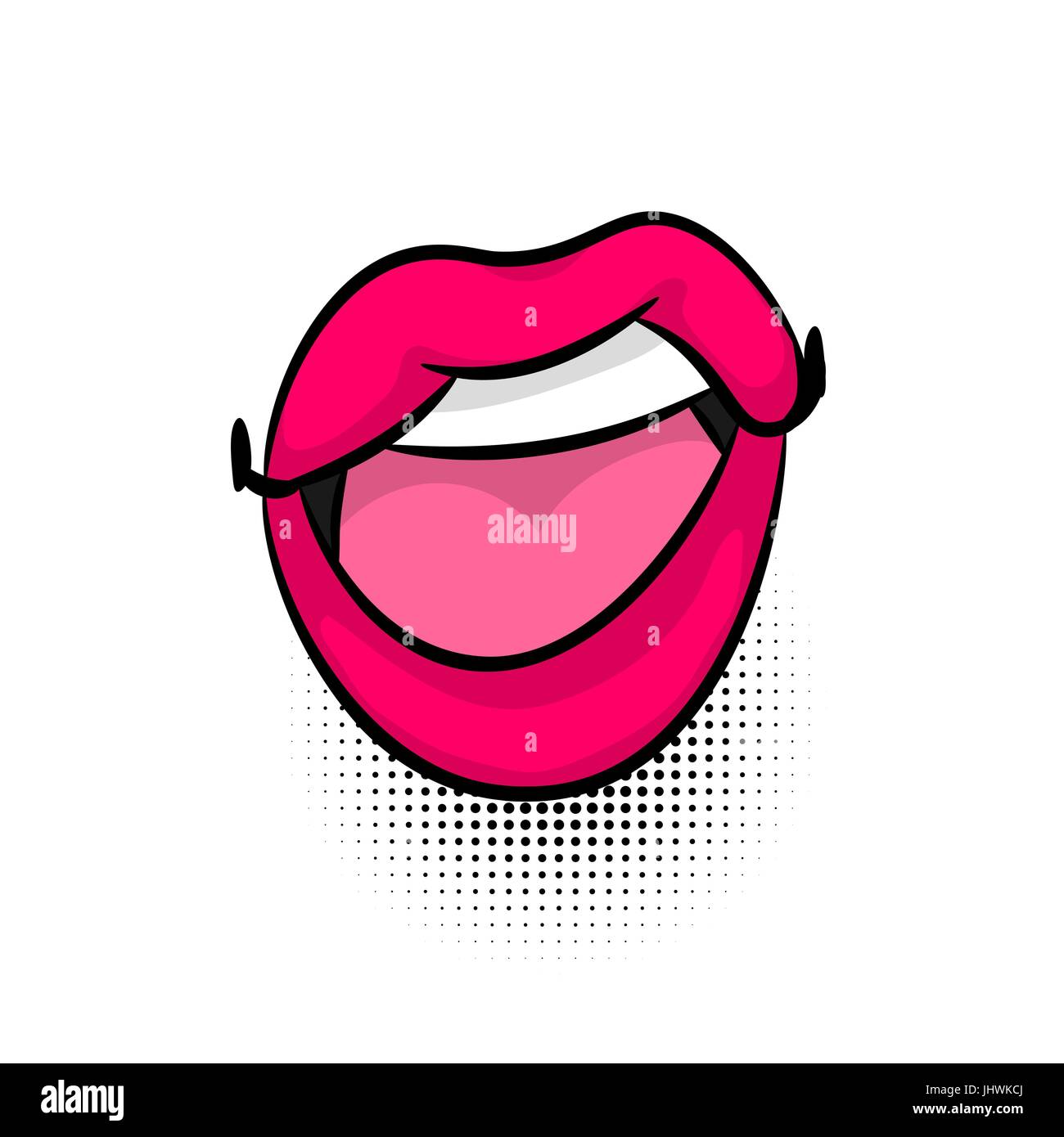 Female Comic Lips