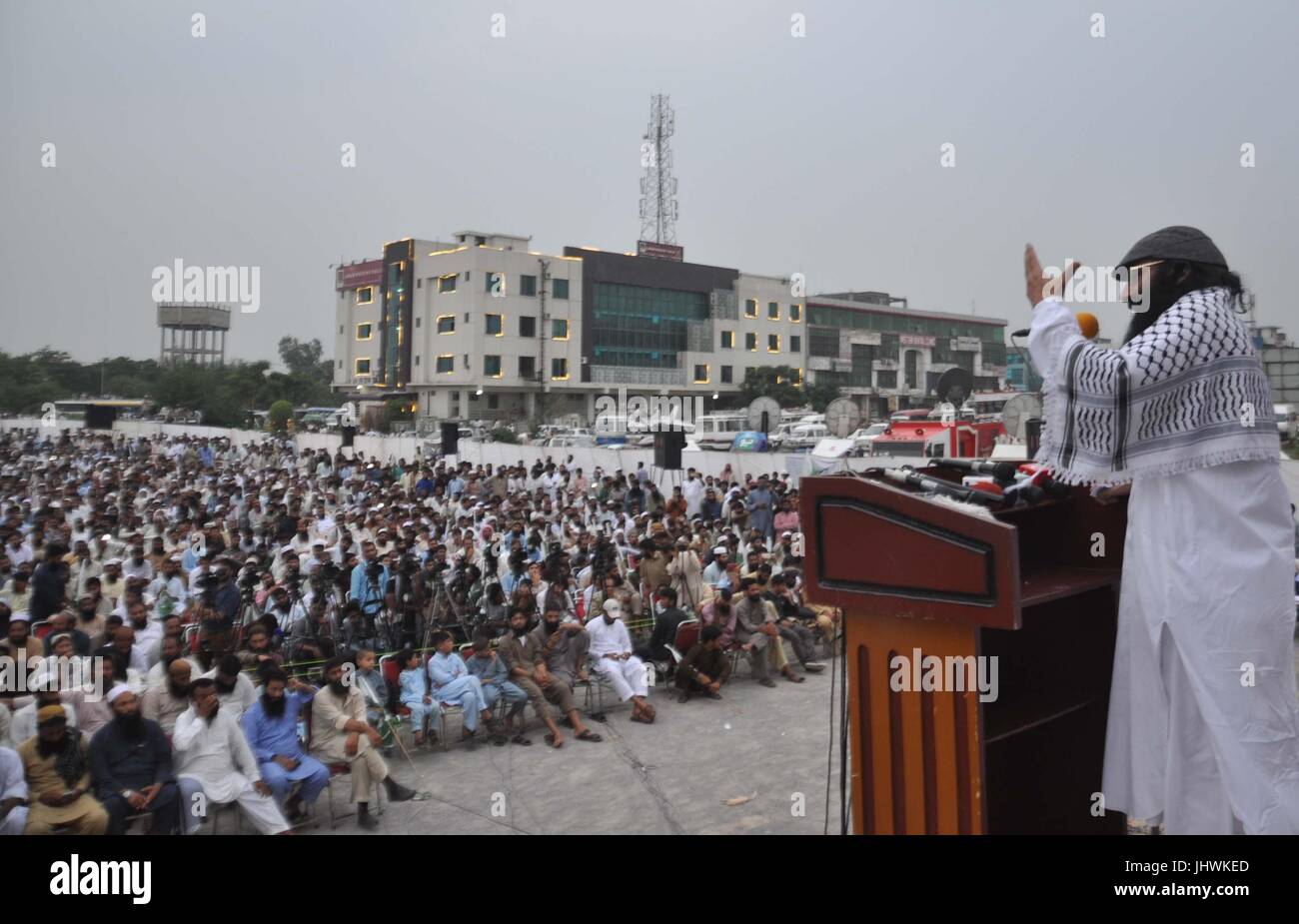 Islamabad, Pakistan. 16th July, 2017. Hizbul Mujahideen's Syed ...