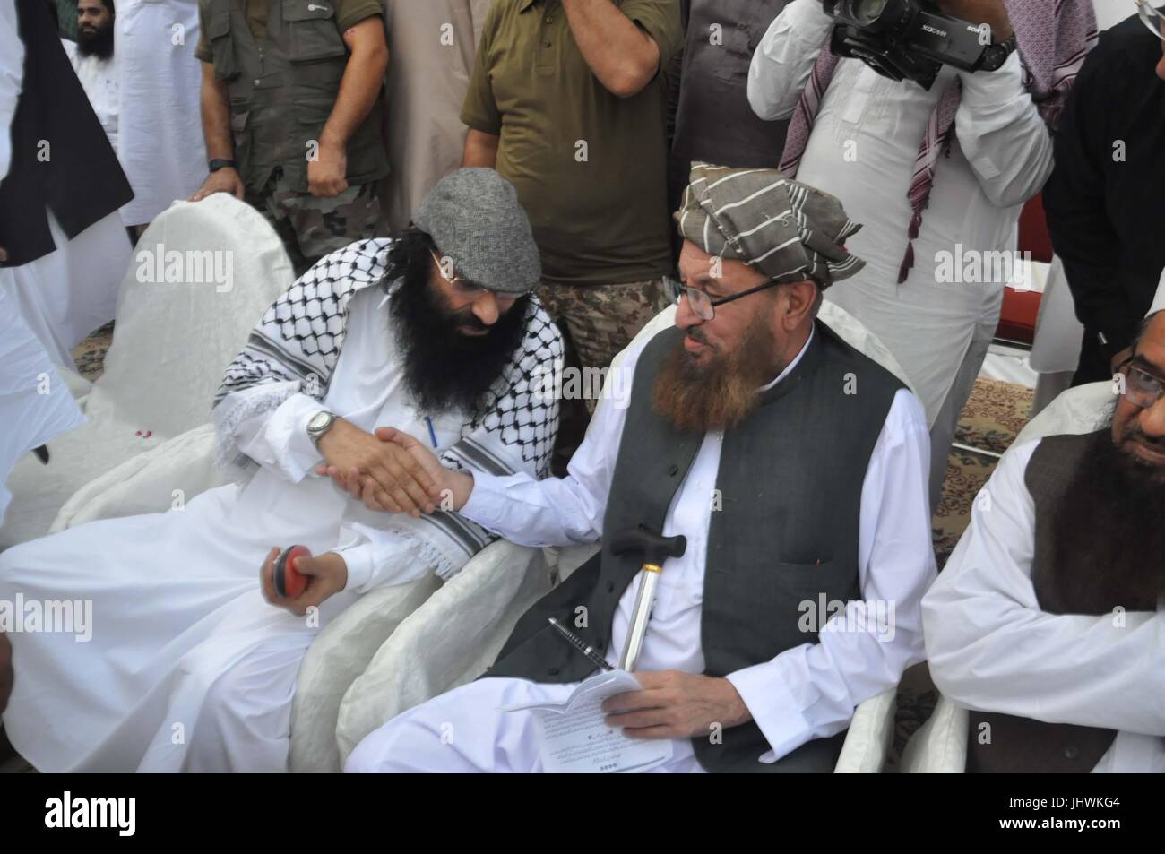 Hizbul mujahideens syed salahuddin hi-res stock photography and images ...