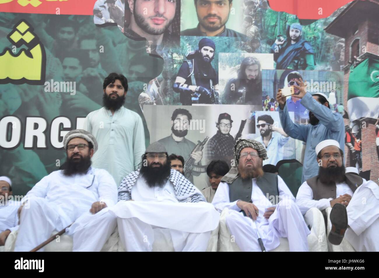 Hizbul mujahideens syed salahuddin hi-res stock photography and images ...