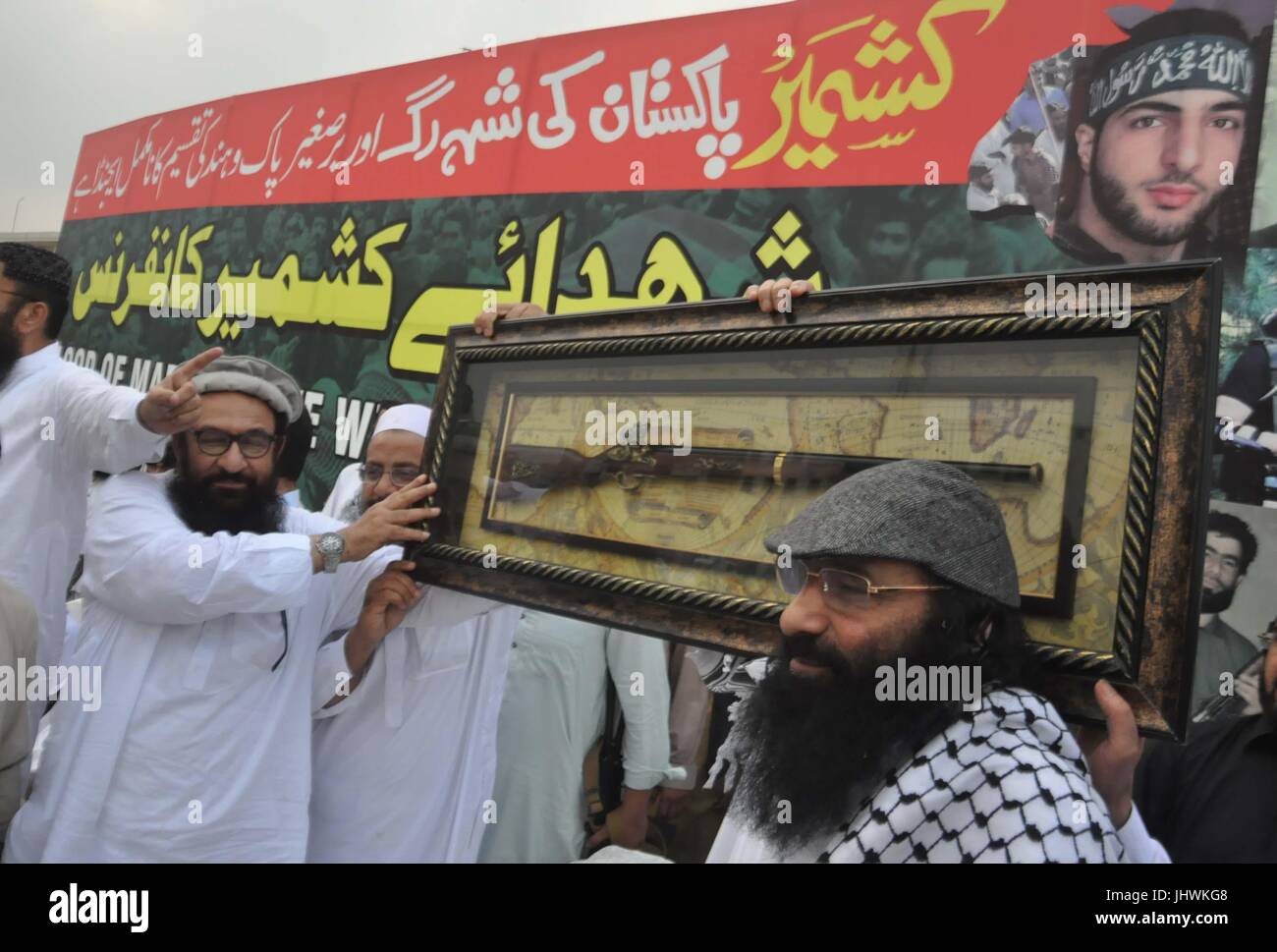 Hizbul mujahideens syed salahuddin hi-res stock photography and images ...