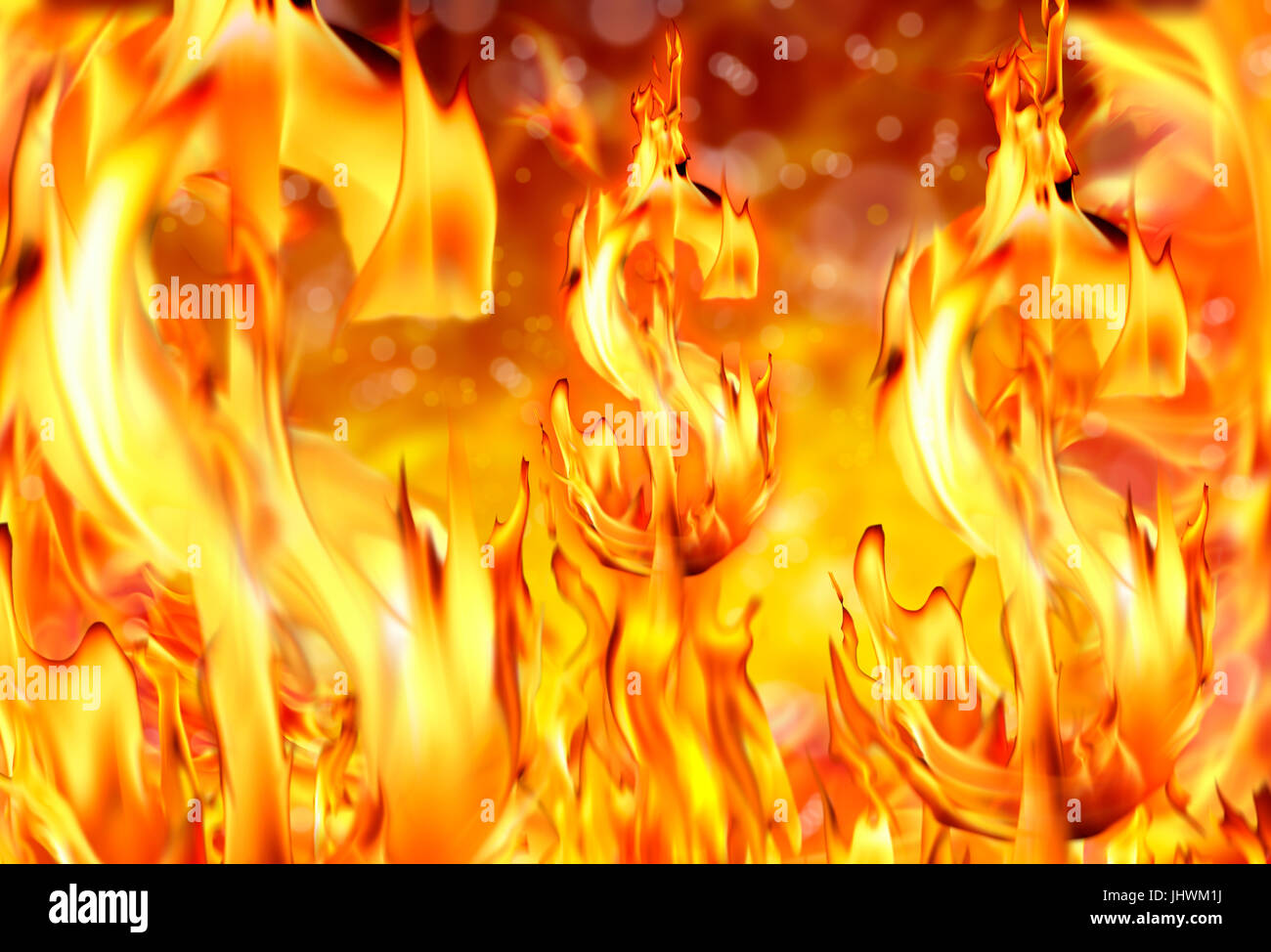 Conceptual image of burning dollar sign and fire flames Stock Photo - Alamy
