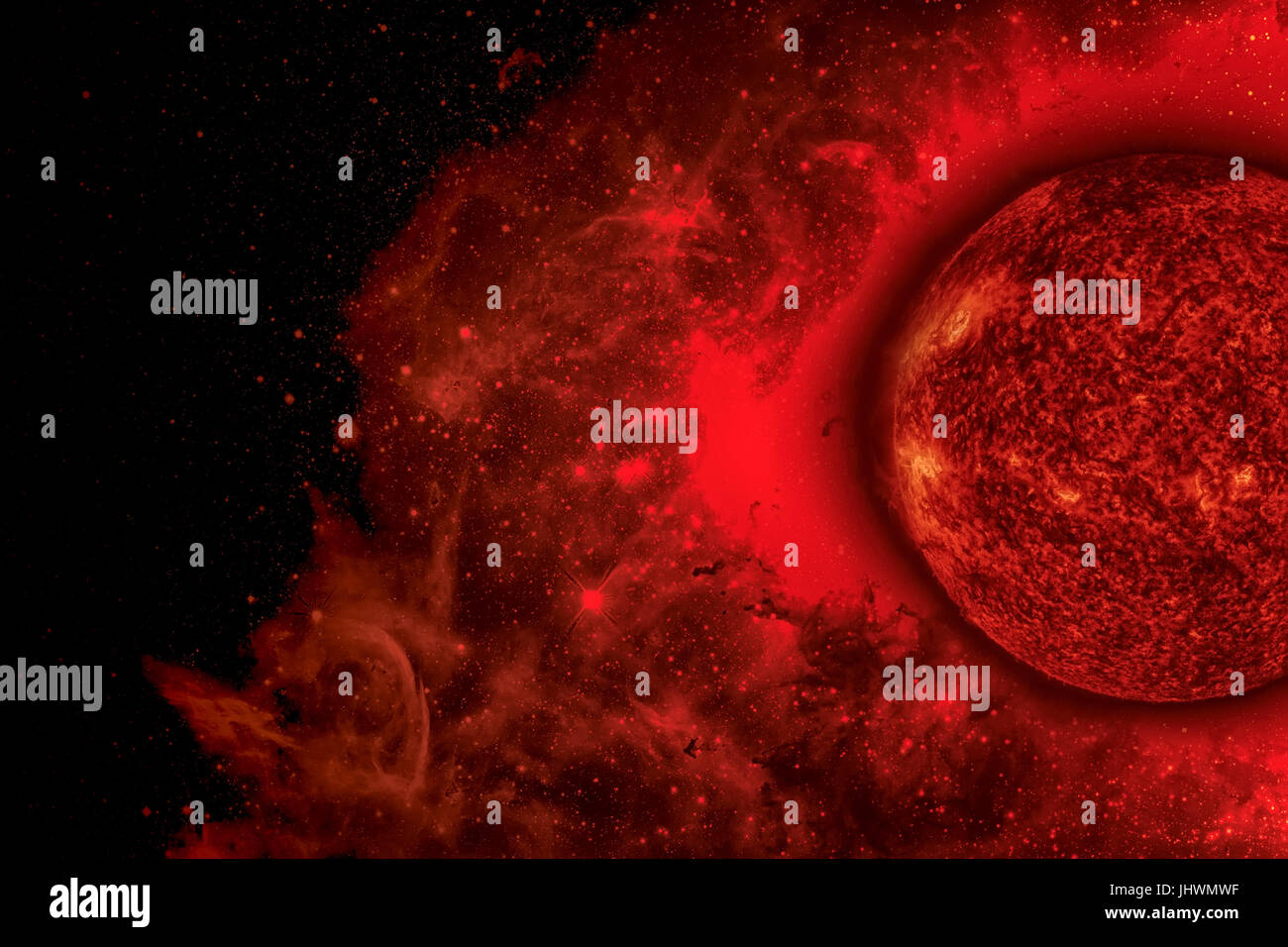 Solar System - Sun. It is the star at the center of the Solar System ...