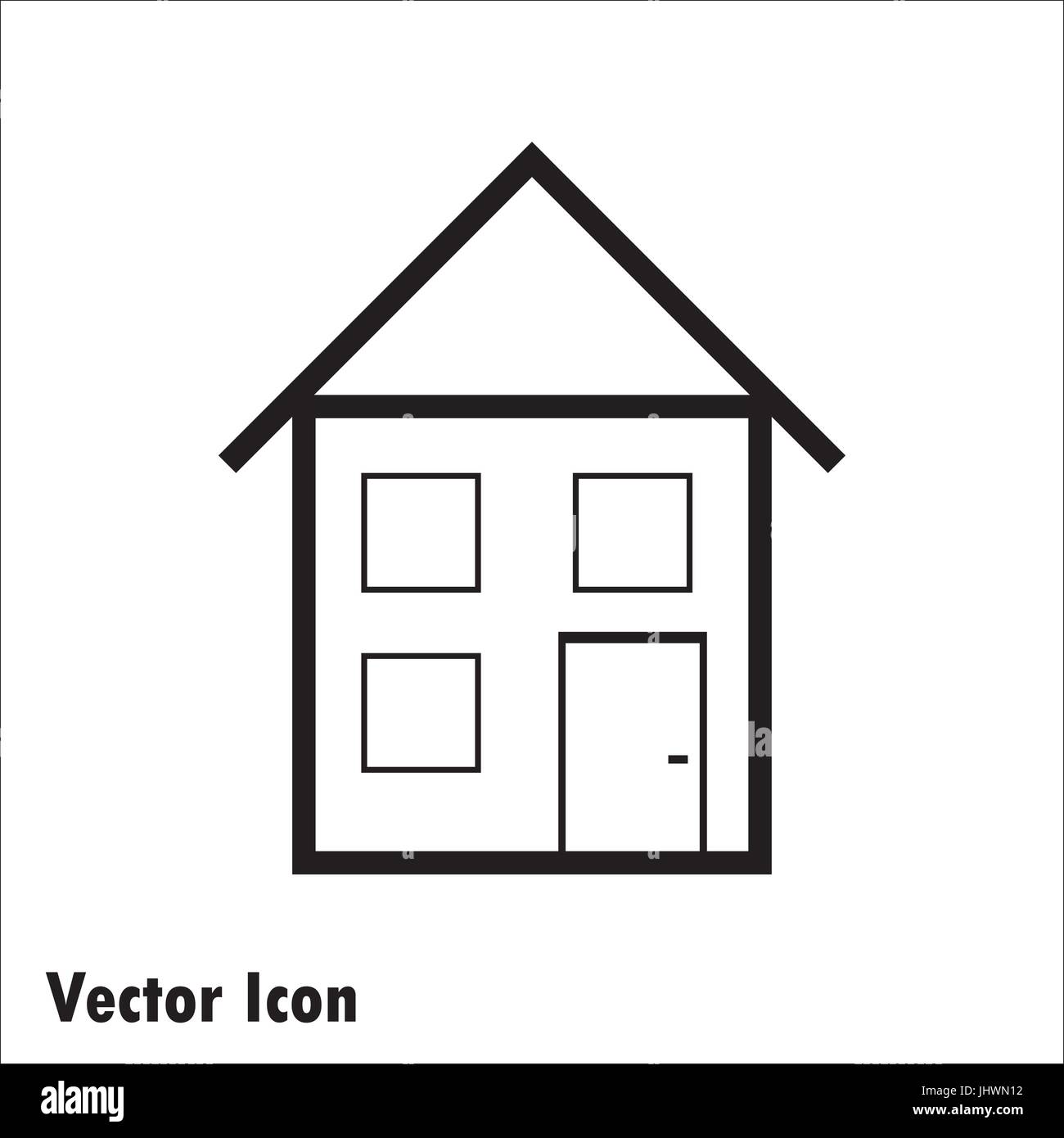 Home Icon, vector Stock Vector Image & Art - Alamy