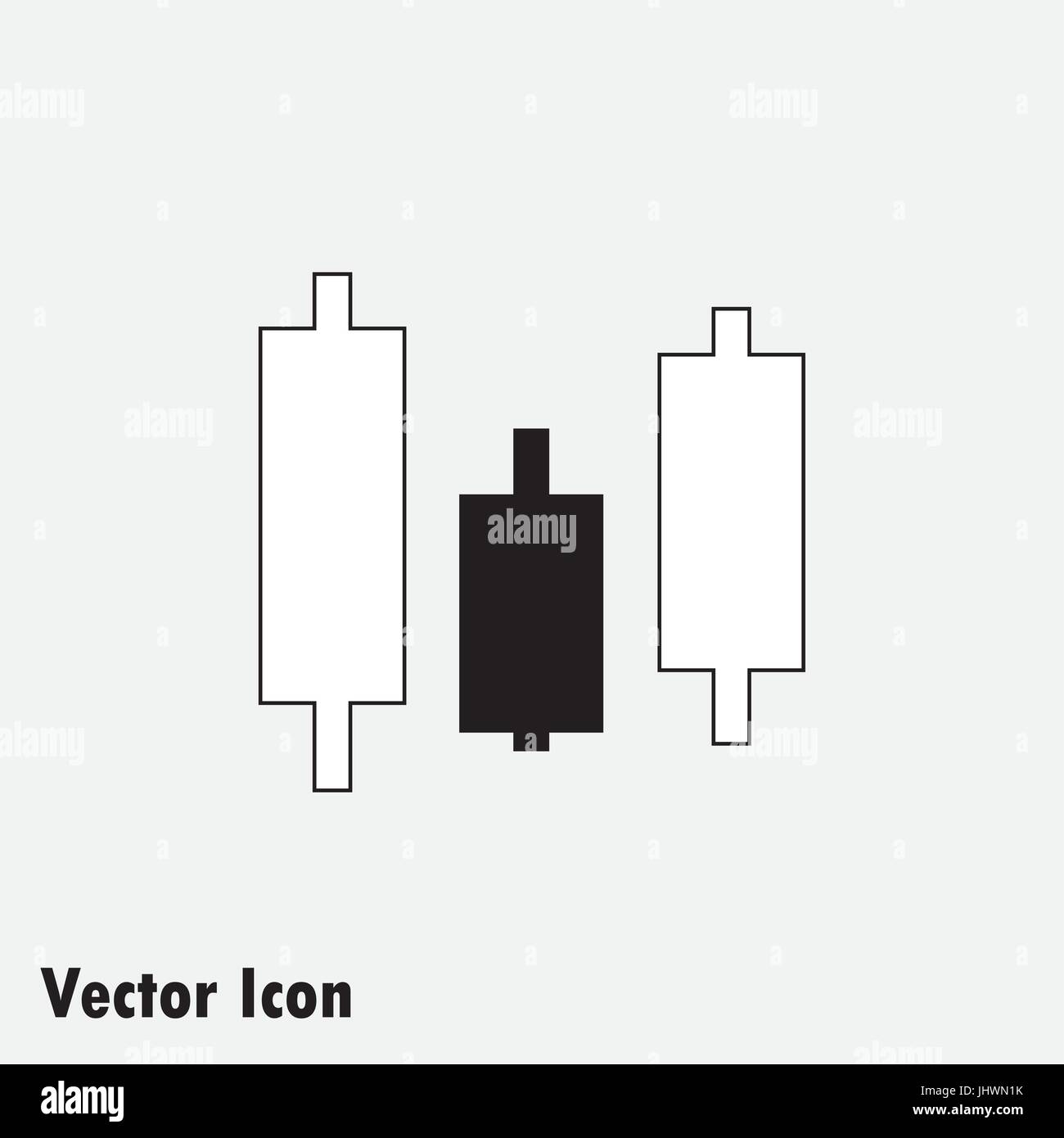 Japanese candlesticks Stock Vector Images - Alamy