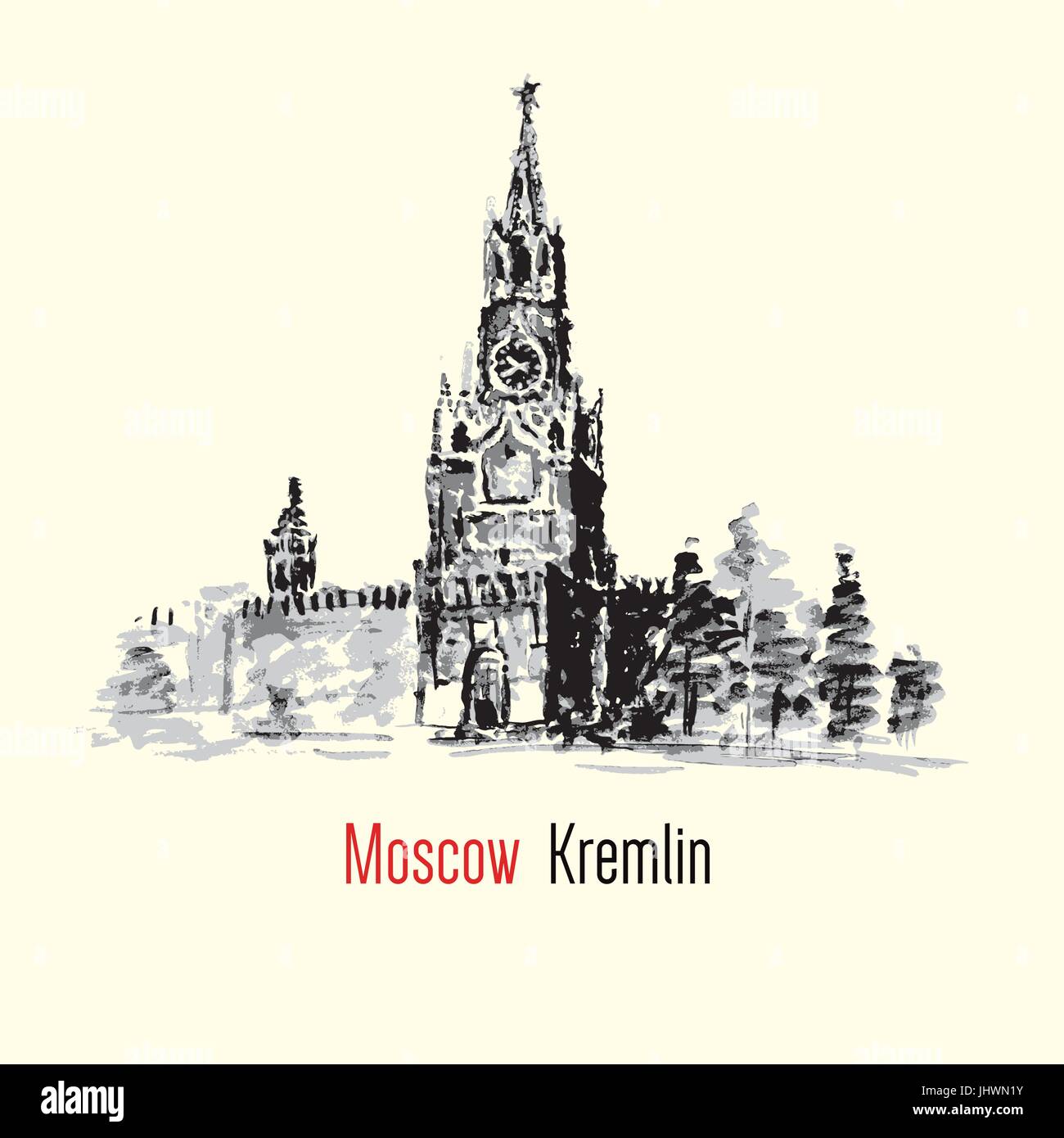 Kremlin star vector vectors hi-res stock photography and images - Alamy