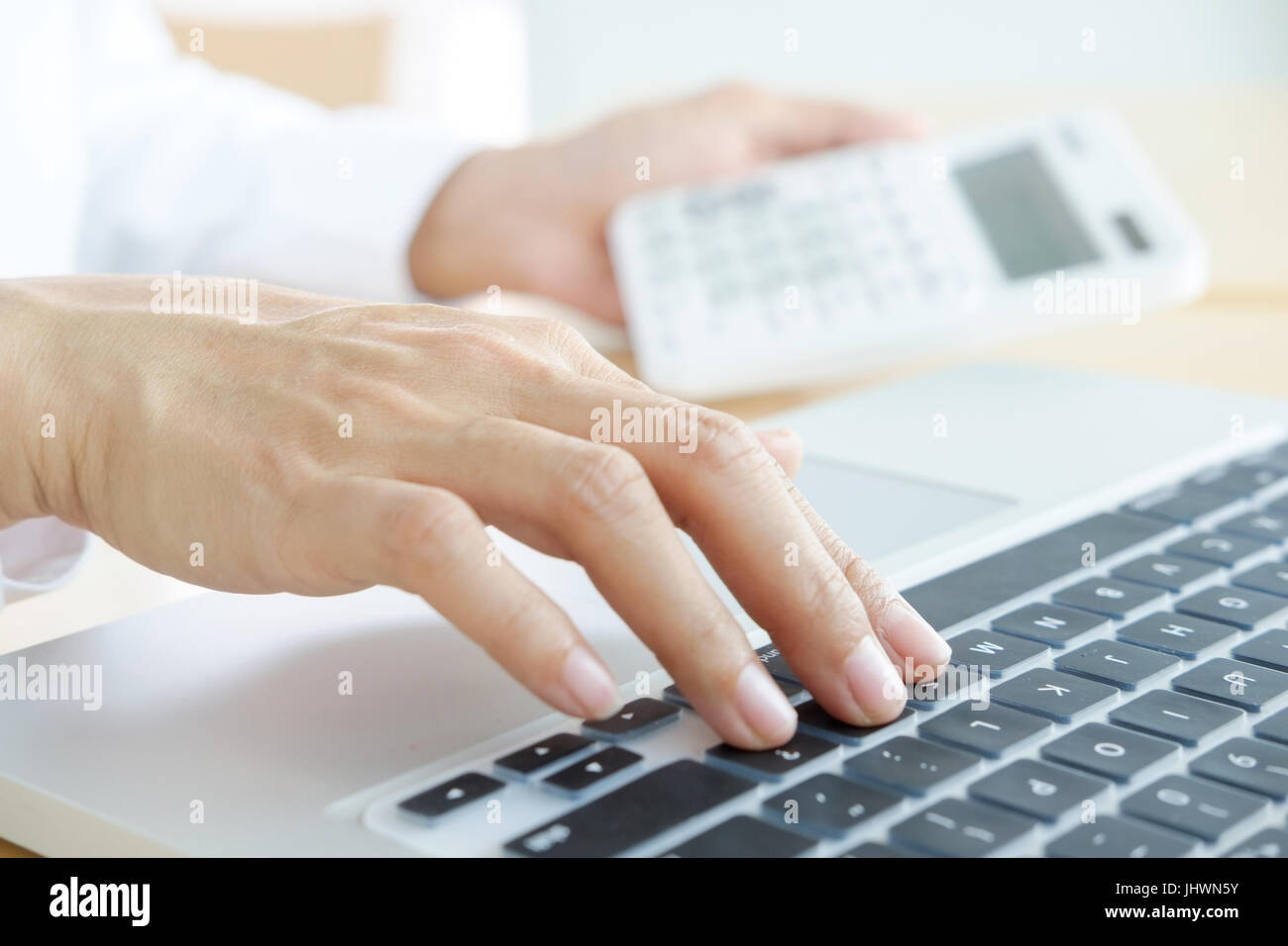 Man laptop typing proposal hi-res stock photography and images - Alamy