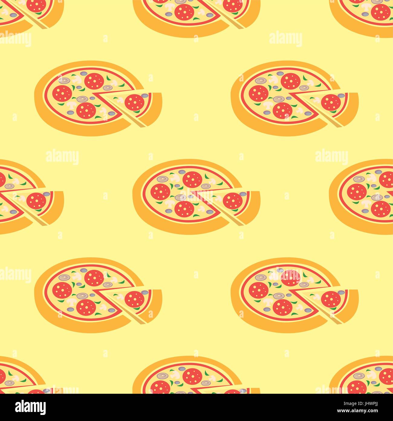 Pizza Seamless pattern . Seamless pattern can be used for wallpaper ...