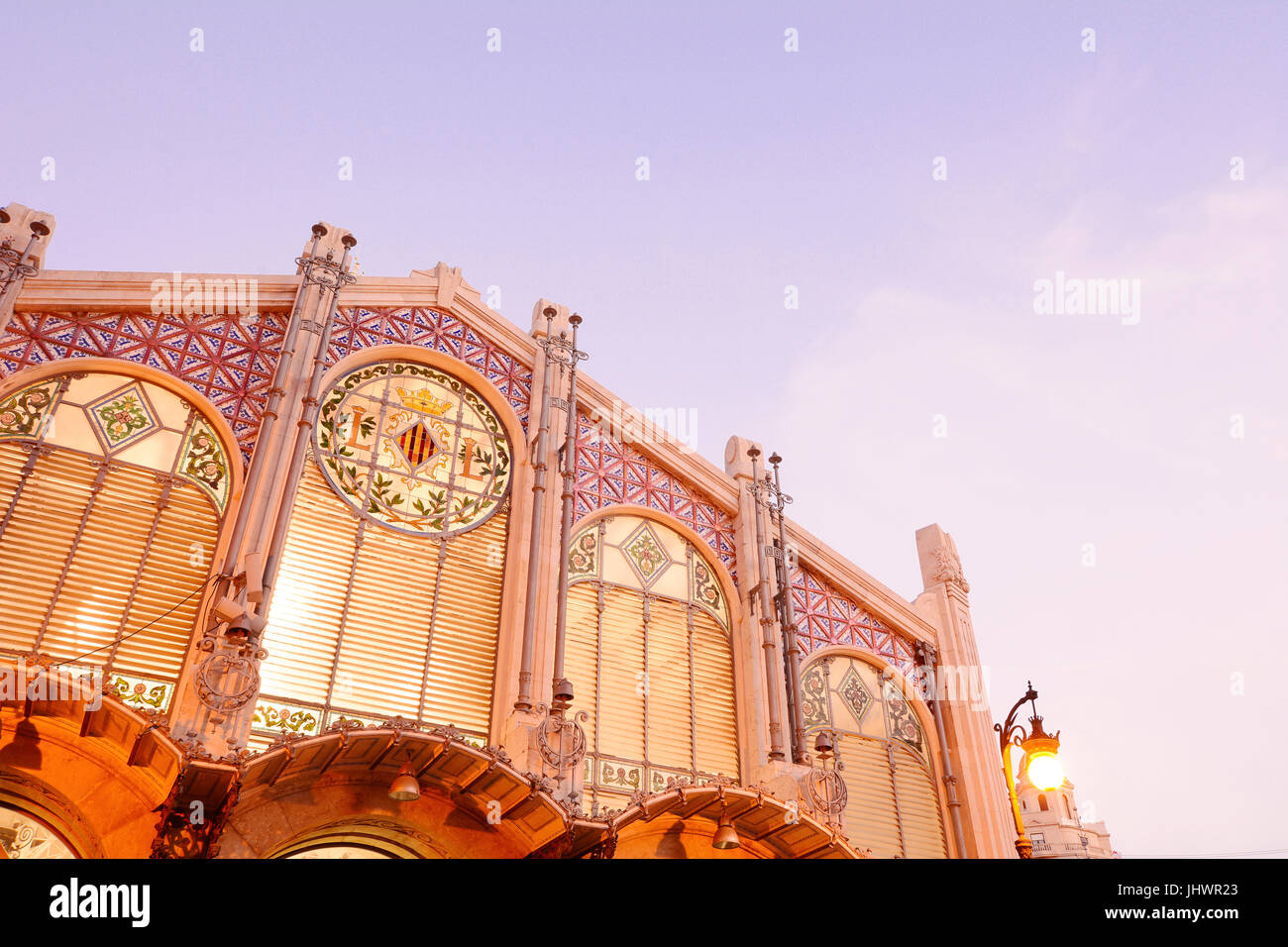 Valencia central market exterior hi-res stock photography and images ...