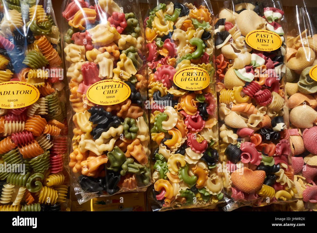 Colourful pasta hi-res stock photography and images - Alamy