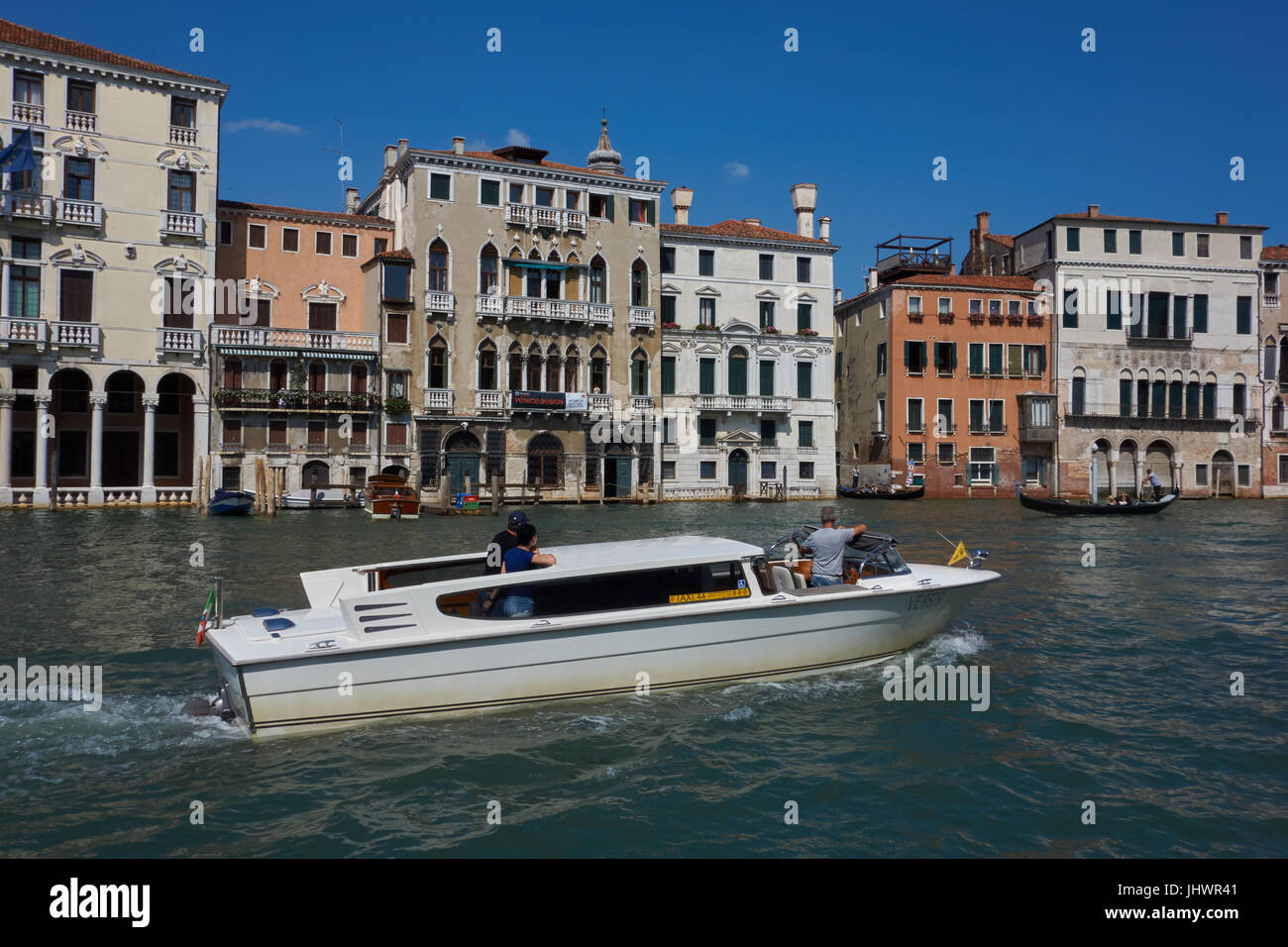 The Grand Canal. Venice. Italy Stock Photo - Alamy