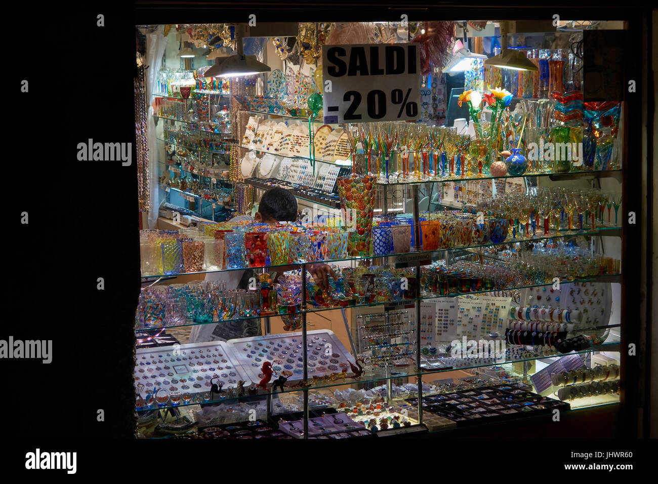 Murano glass shop hi-res stock photography and images - Alamy