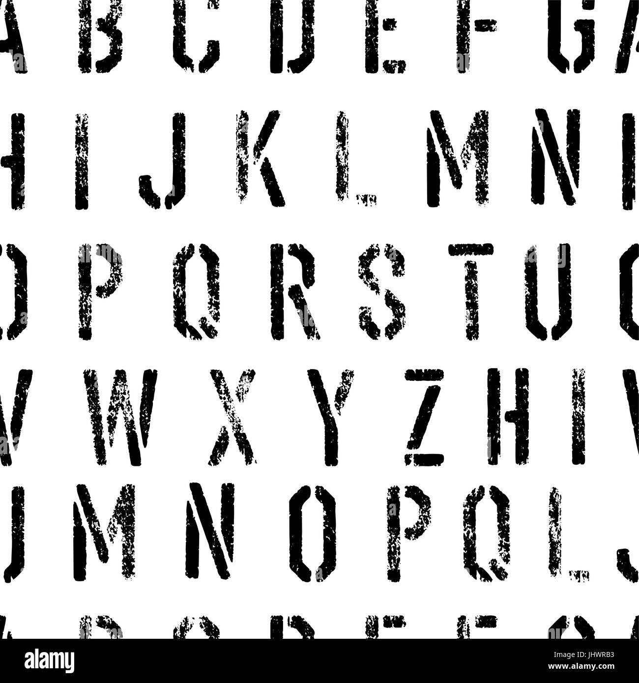 Stencil font hi-res stock photography and images - Alamy
