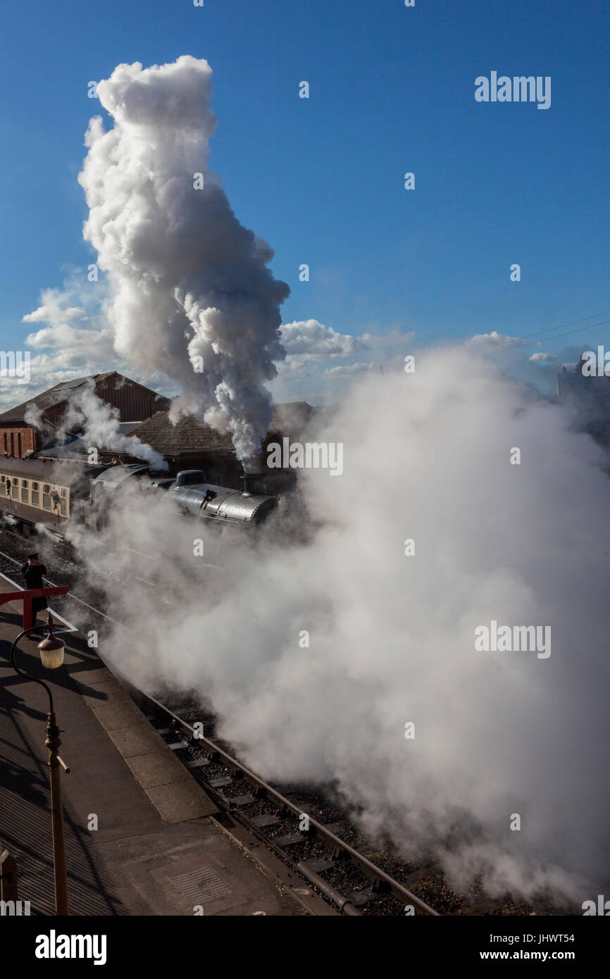 Preserved railway engine hi-res stock photography and images - Alamy