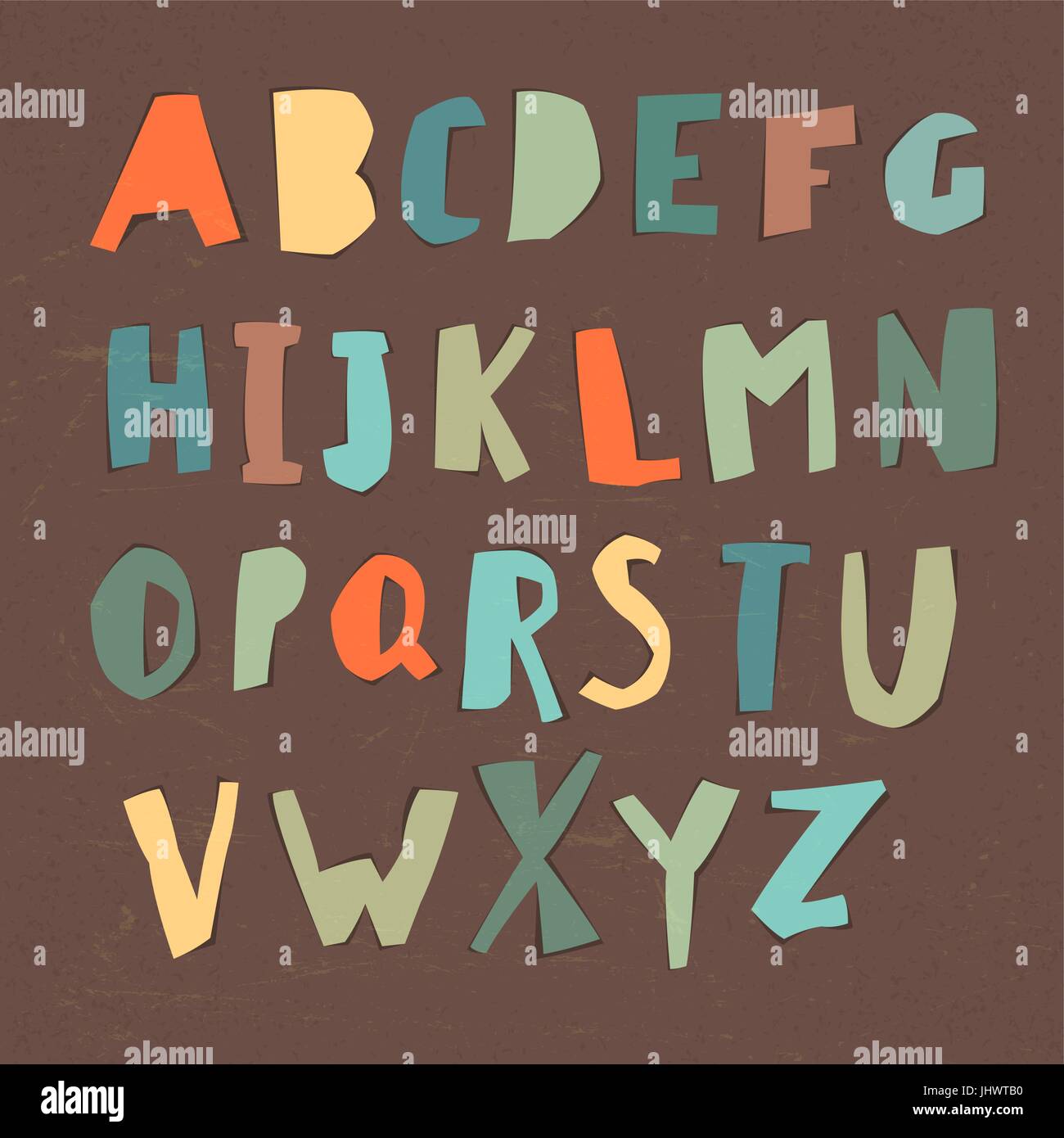 Separate letters Stock Vector Images - Alamy