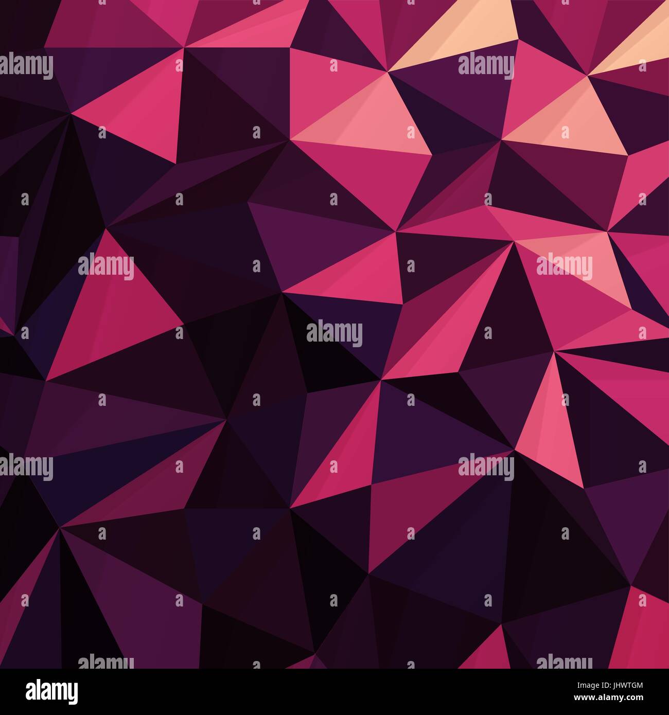 Triangular Low Poly Dark Pink Pattern Stock Vector Image & Art - Alamy
