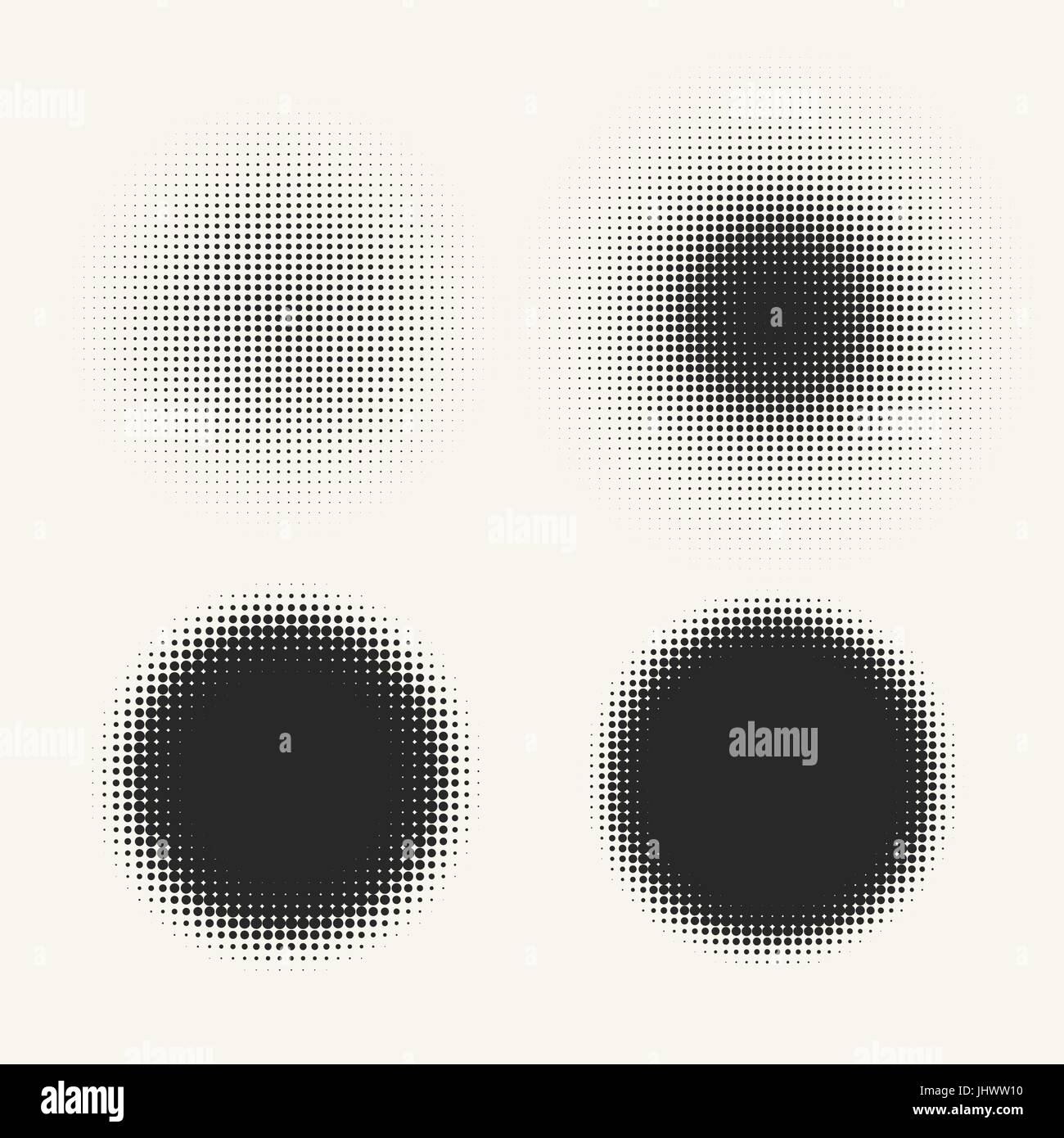 Circle shapes for Stock Vector Images - Alamy