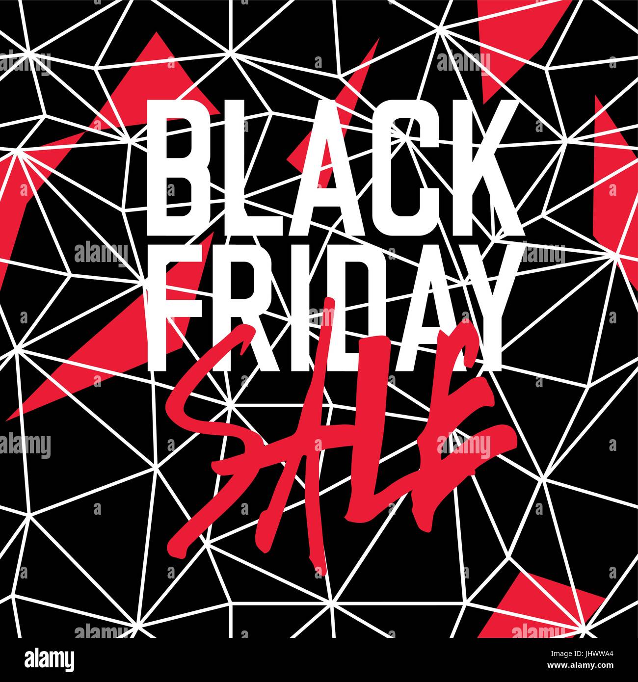 White text black friday on Stock Vector Images - Alamy