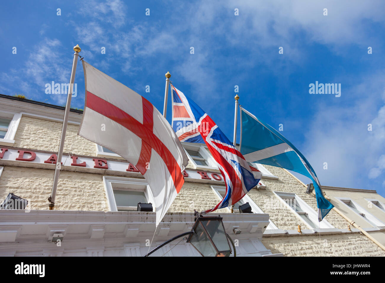 Scottish flags hi-res stock photography and images - Alamy