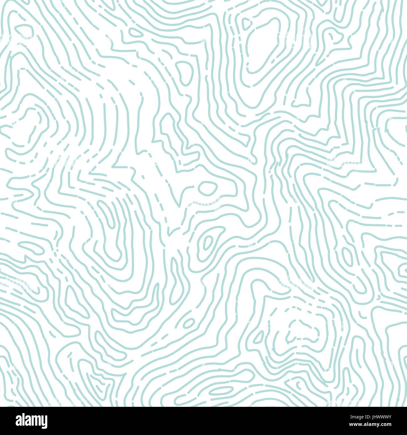Seamless topographic contour map pattern. Vector seamless background ...