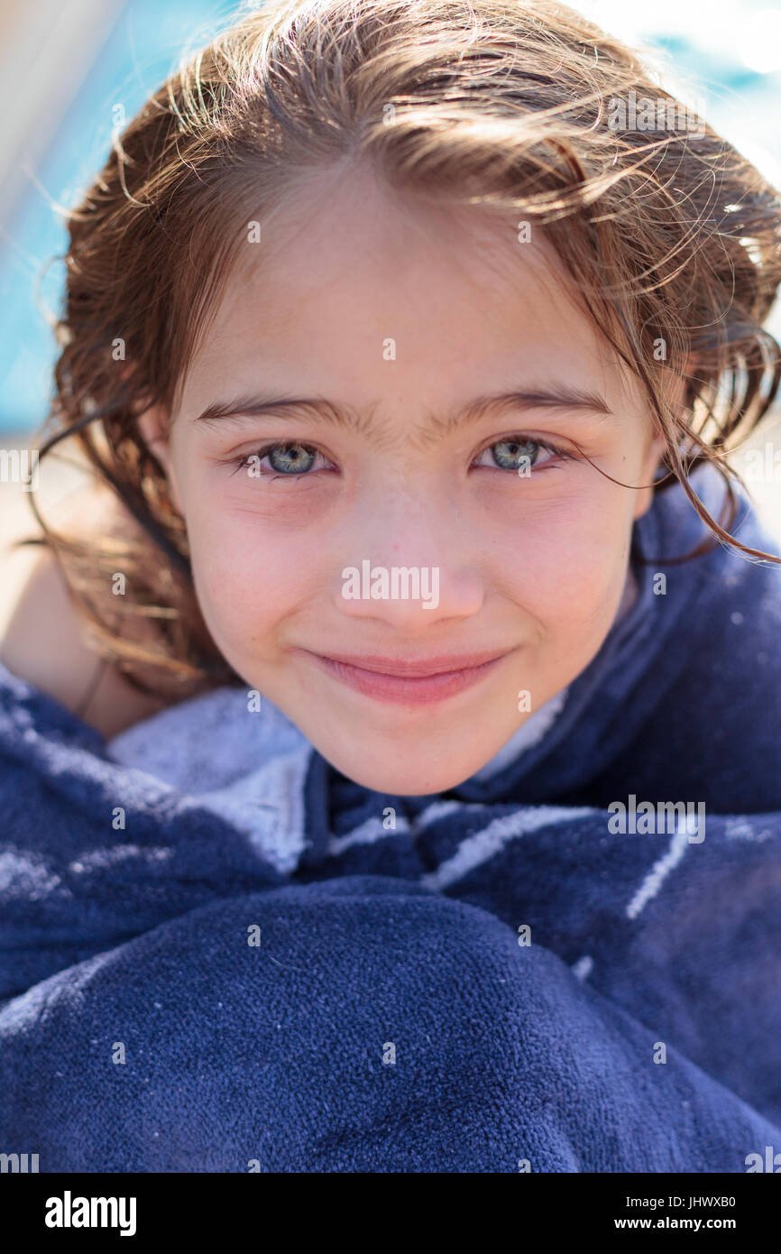 Kids smug face hi-res stock photography and images - Alamy
