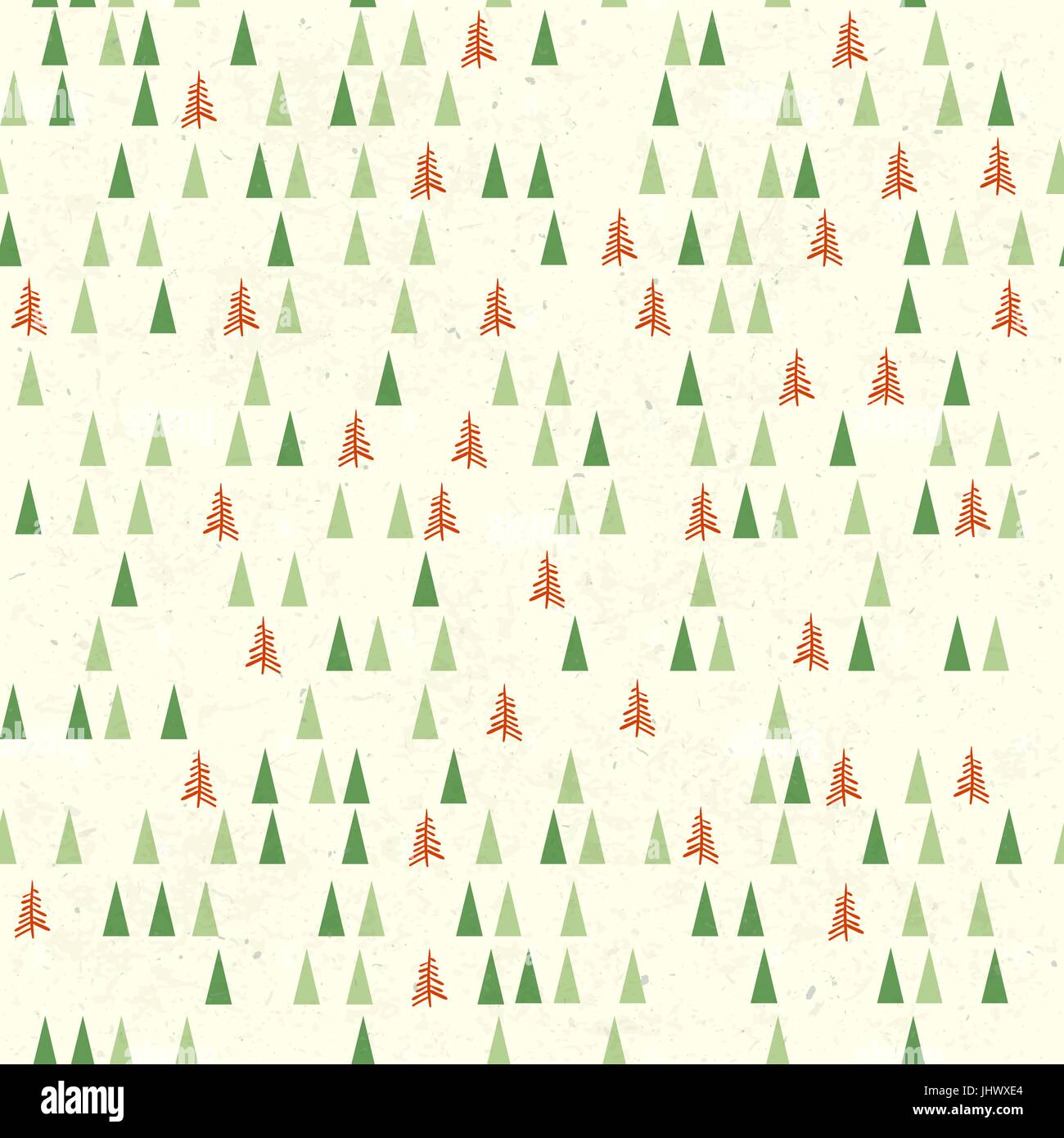 Christmas pattern with tree. Seamless background. Vector illustration ...