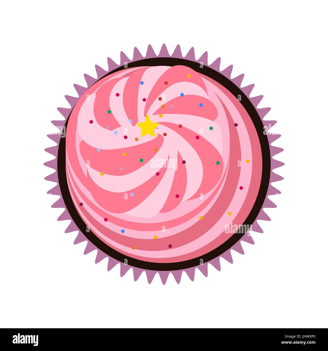 Cake cookies isolated on Stock Vector Images - Alamy