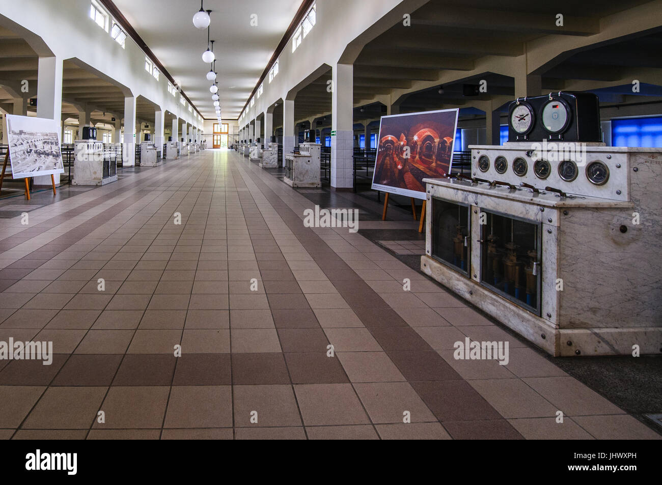 Warsaw historic water supply installation Stock Photo - Alamy