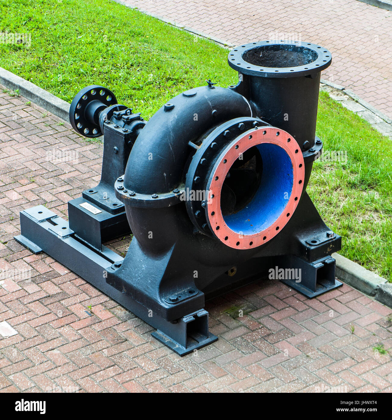 Warsaw historic building of water supply companz Stock Photo - Alamy