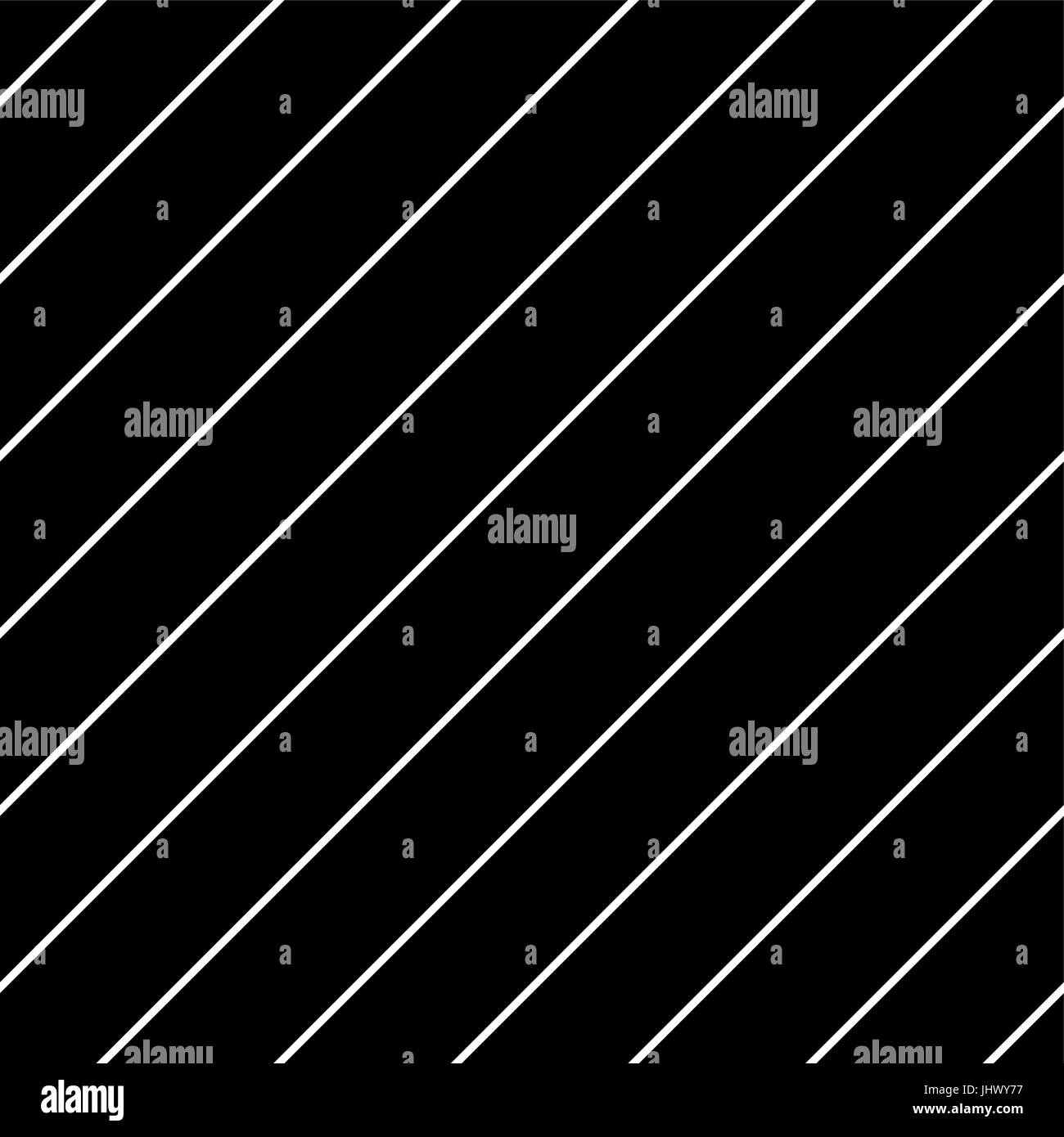 Diagonal lines seamless black and white pattern. Repeat straight ...